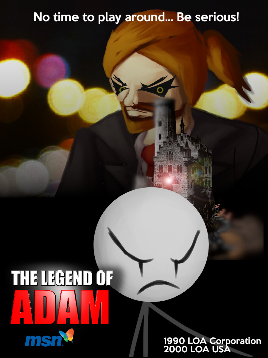 ArtStation - Legend of Adam (USA Box art)