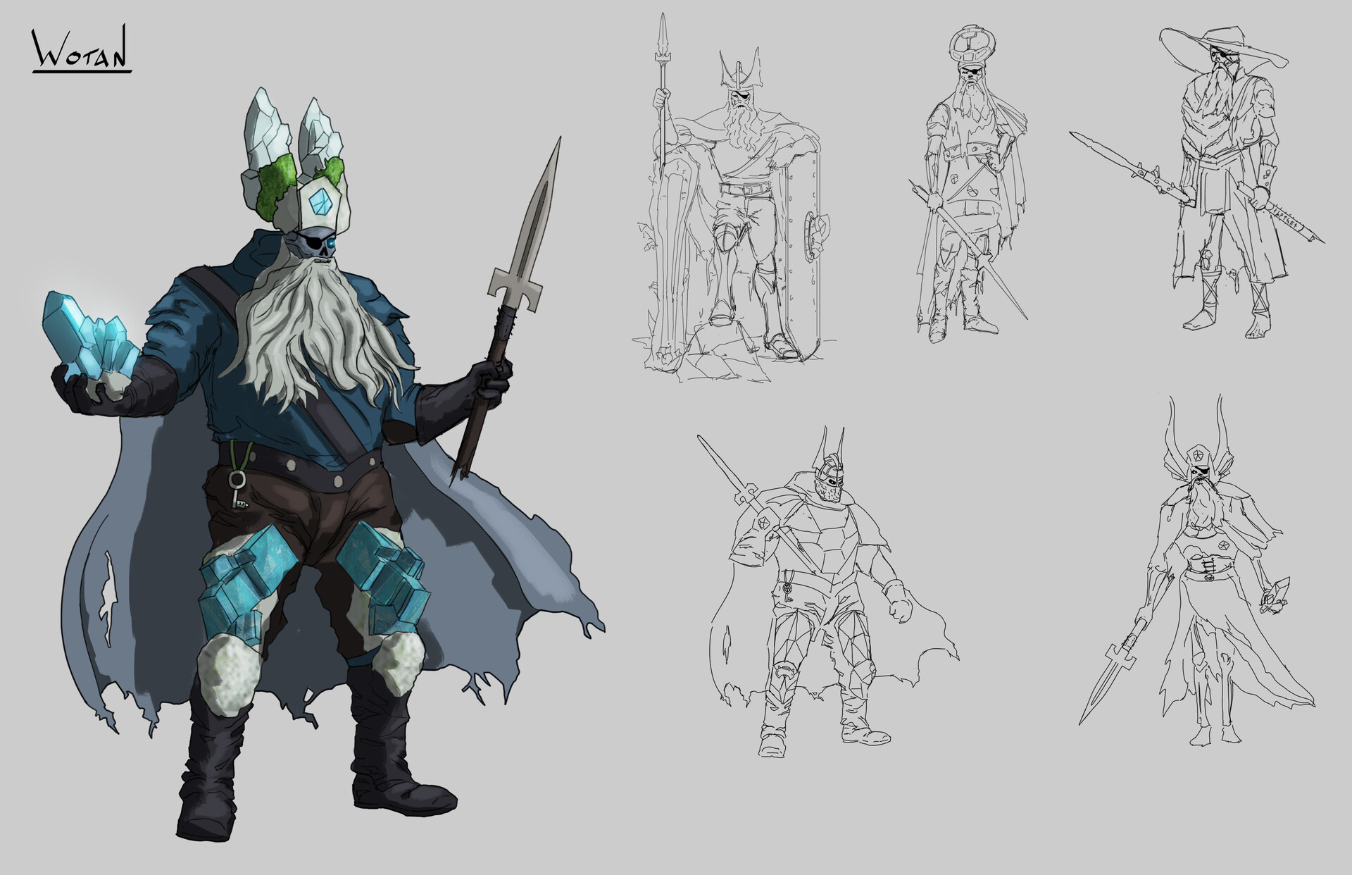 Chris Hogan - Undead Wotan upon Chariot