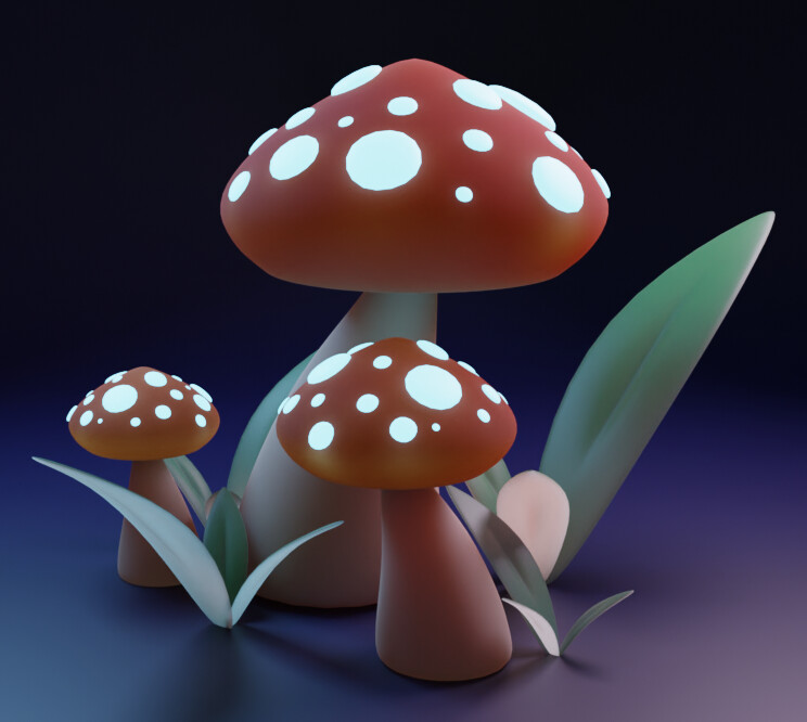 ArtStation - Mushrooms