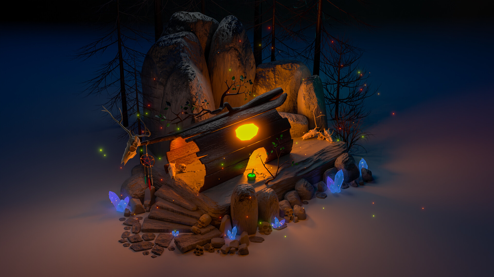 ArtStation - Magic hut