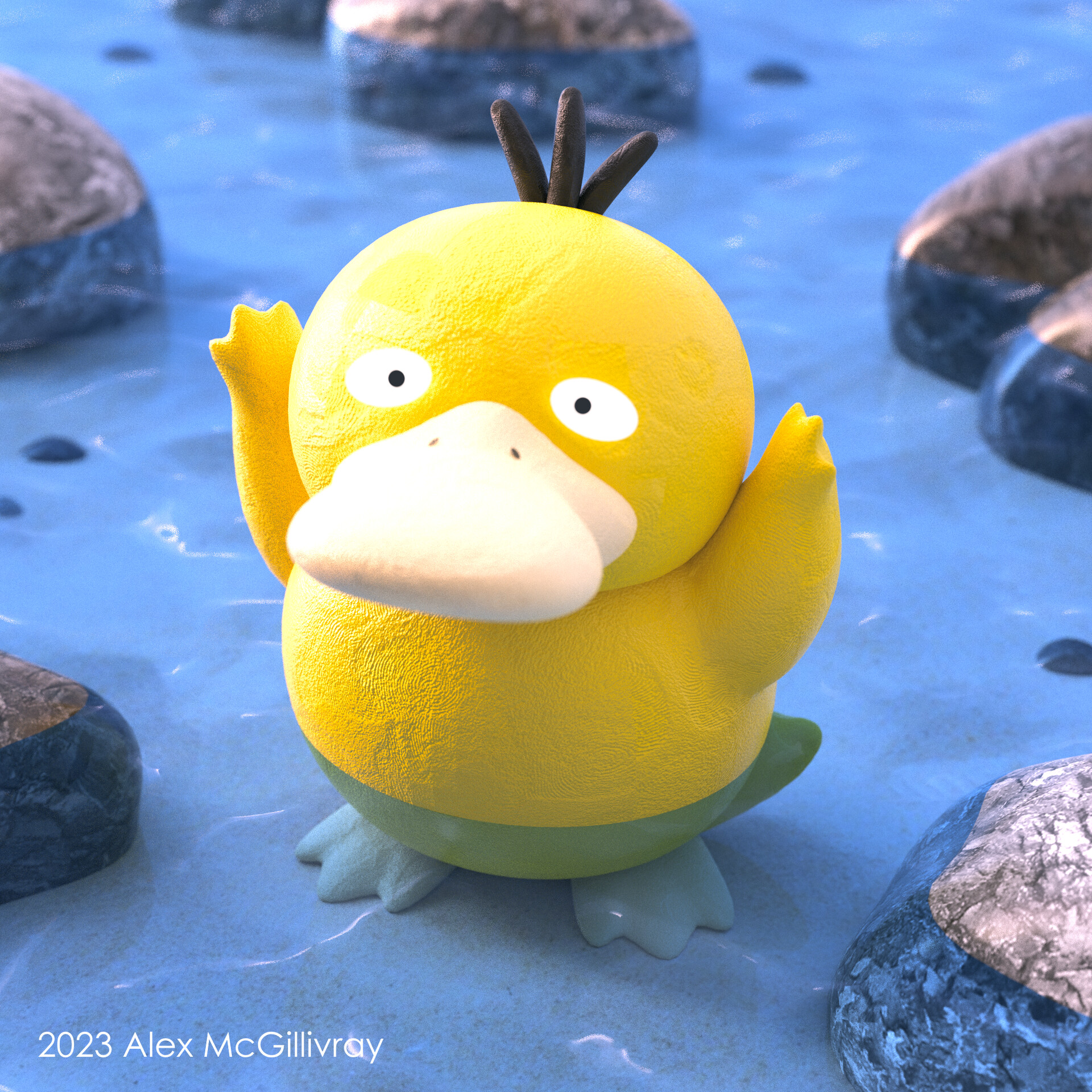 ArtStation - Psyduck