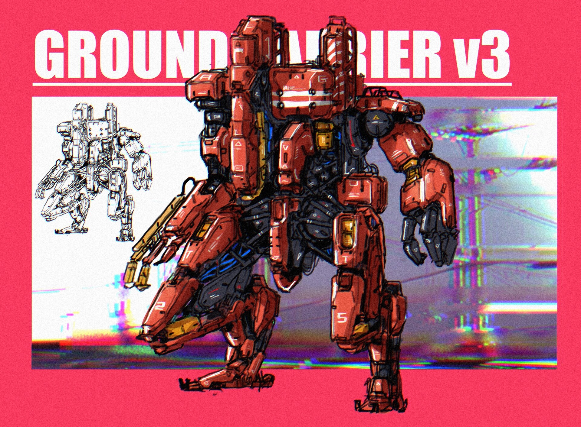 ArtStation - Ground Carrier v3