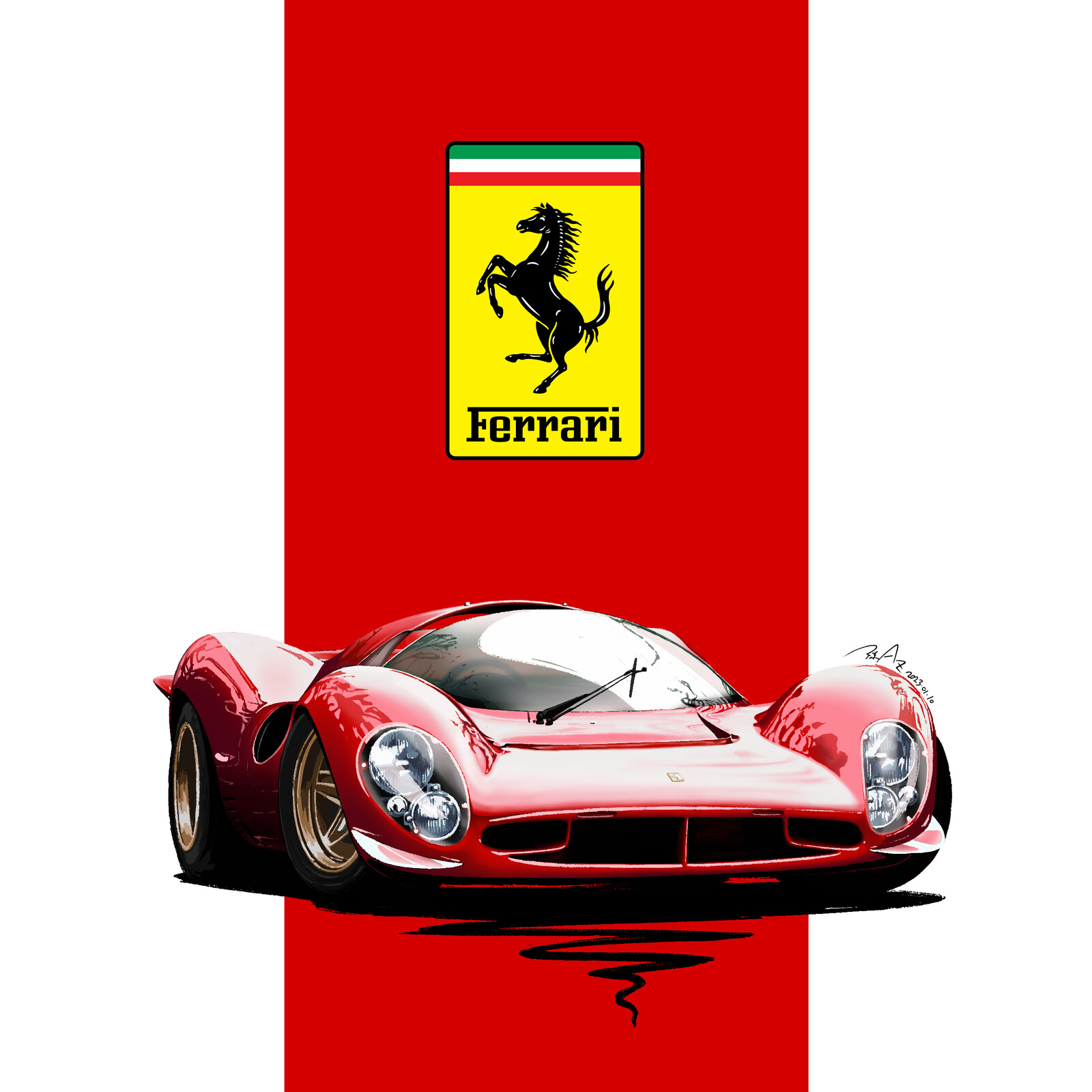 Azure Roc - 67' Ferrari 330 P4