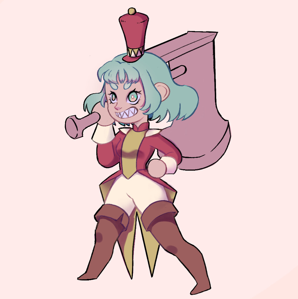 ArtStation - June - He's Nut Your Princess