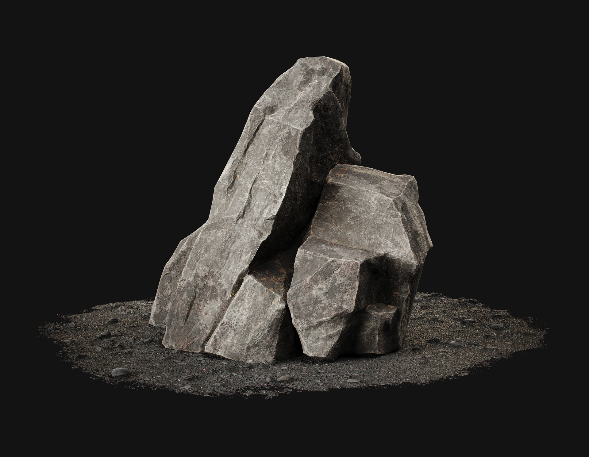 ArtStation - Rock Game Ready