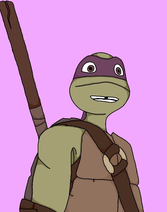 how to draw donnie from ninja turtles