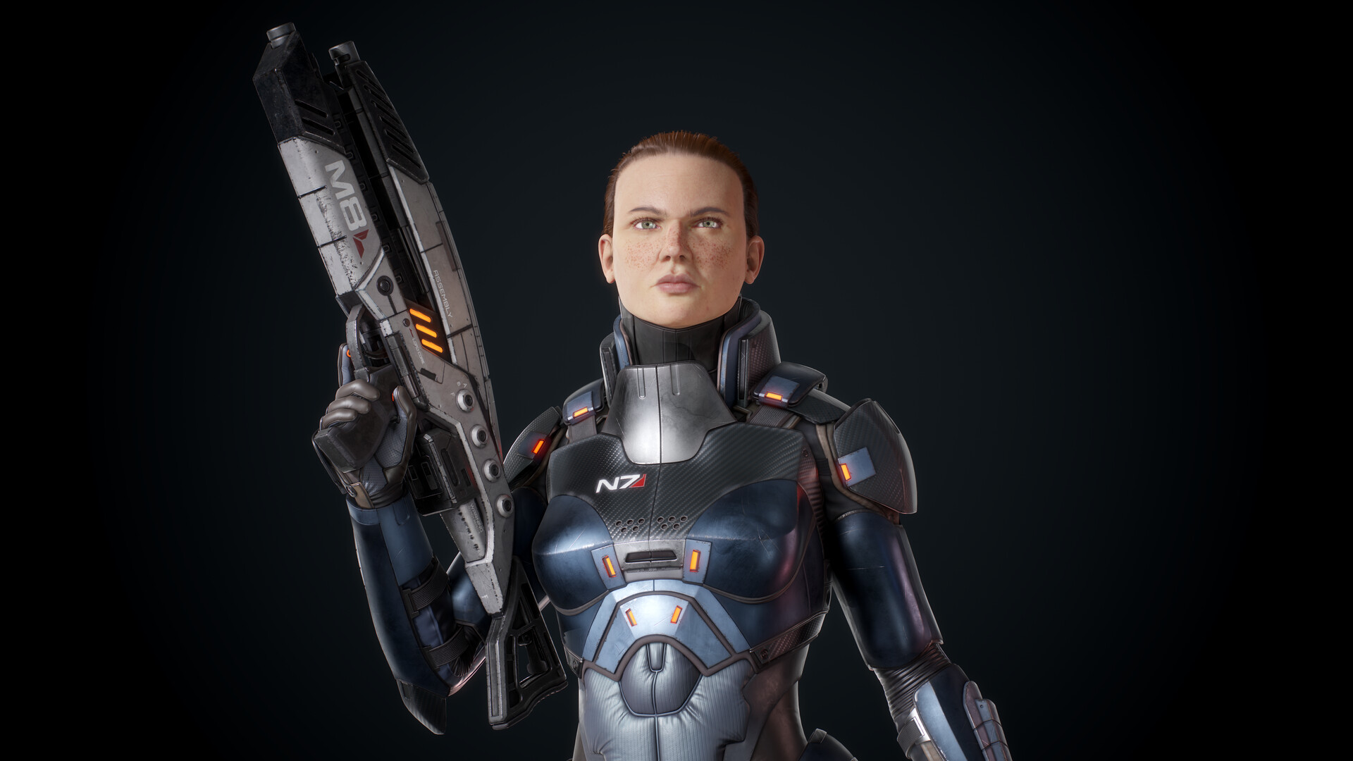 Richard Bryce Gore - N7 Soldier: Mass Effect Fan Art