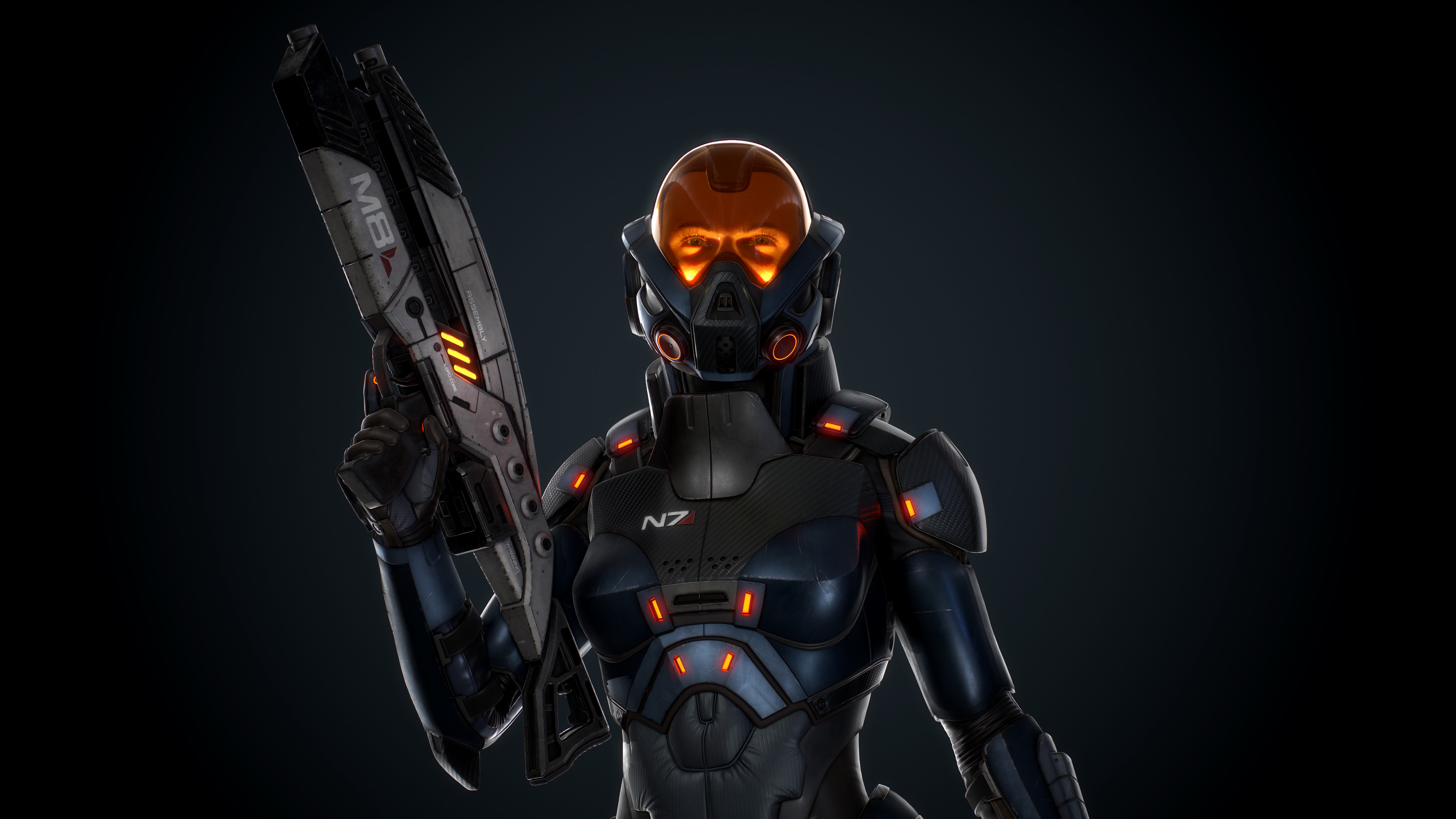 Richard Bryce Gore - N7 Soldier: Mass Effect Fan Art