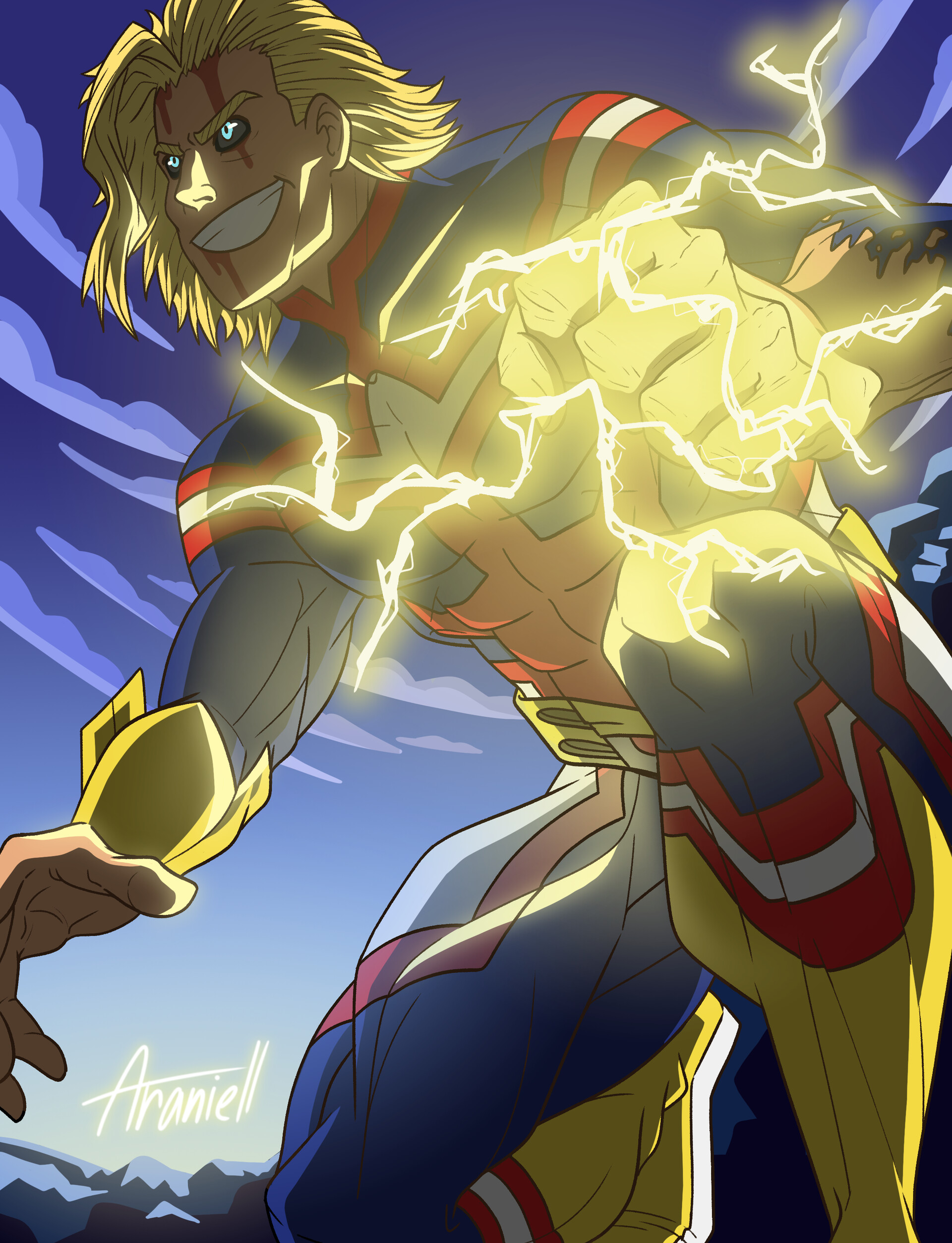 ArtStation - My Hero Academia - All Might