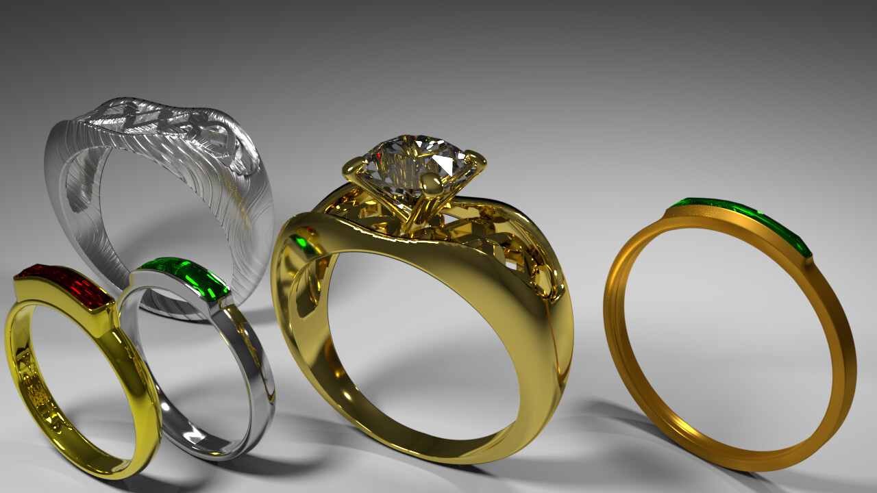 ArtStation - The Ring set