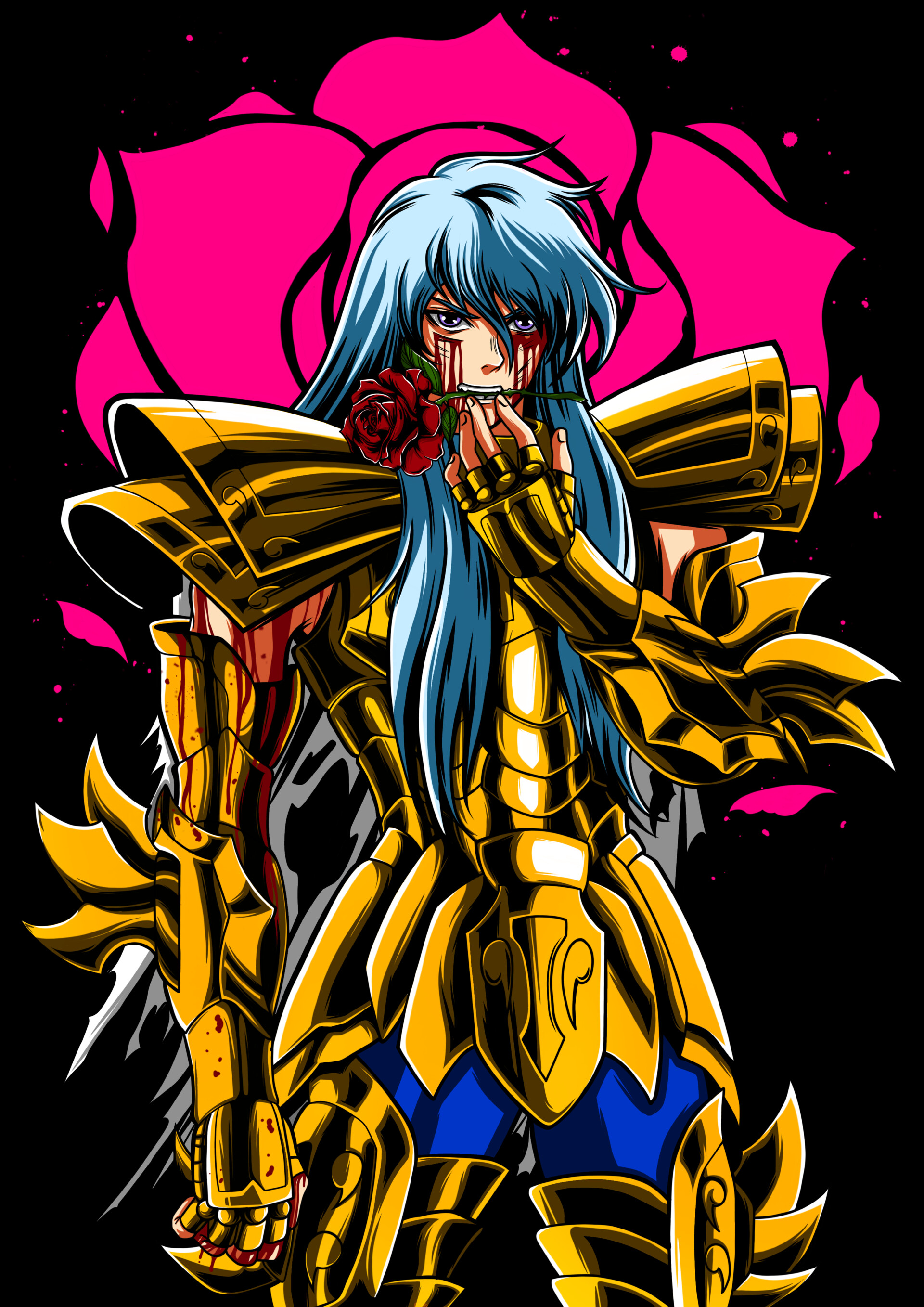 ArtStation - Pisces Albafica (Saint Seiya The Lost Canvas)