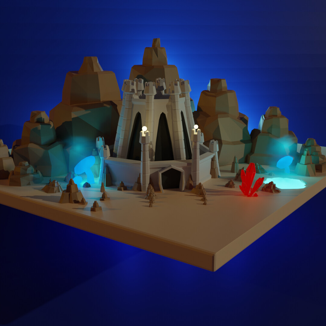 ArtStation - Mythic Castle