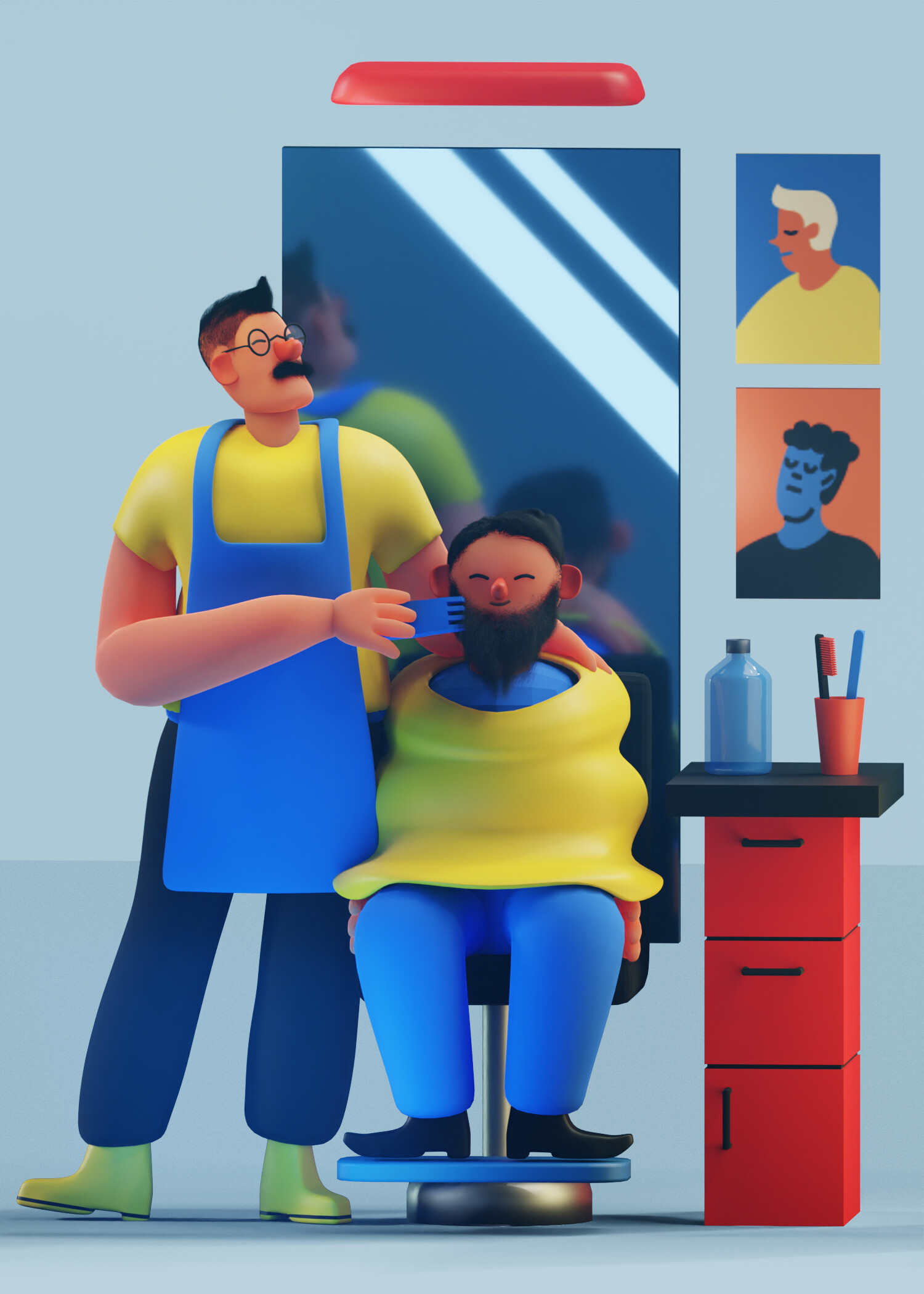 ArtStation - Barbershop