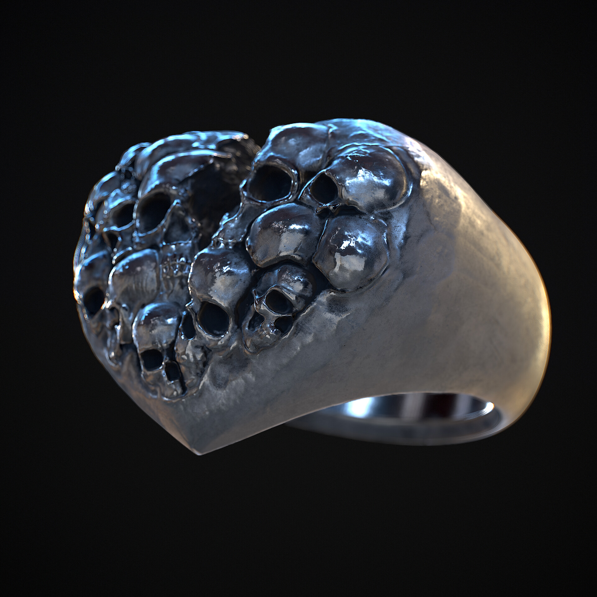 ArtStation - Ring "Broken Heart"