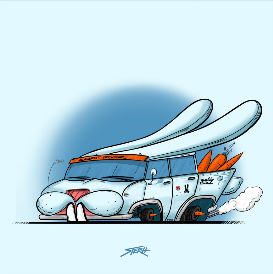 ArtStation - Rabbit car