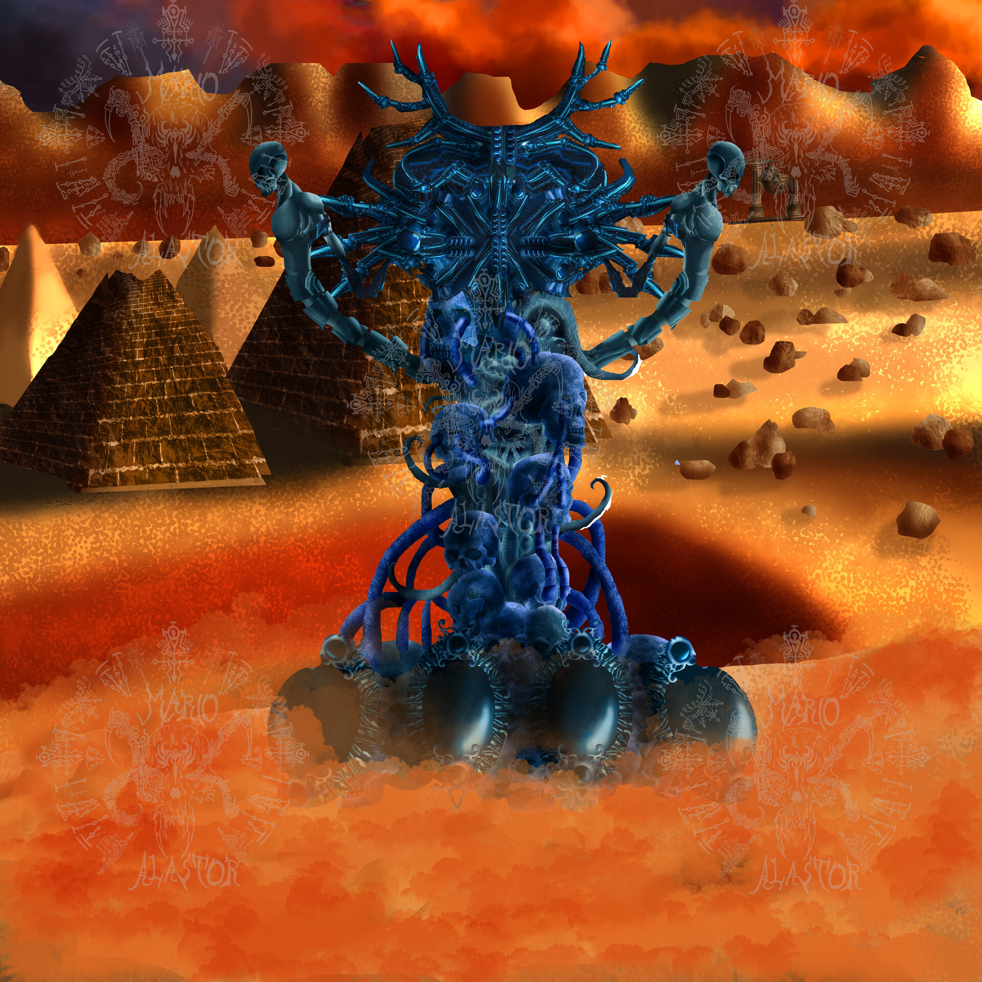 Mario Alastor - history concept art