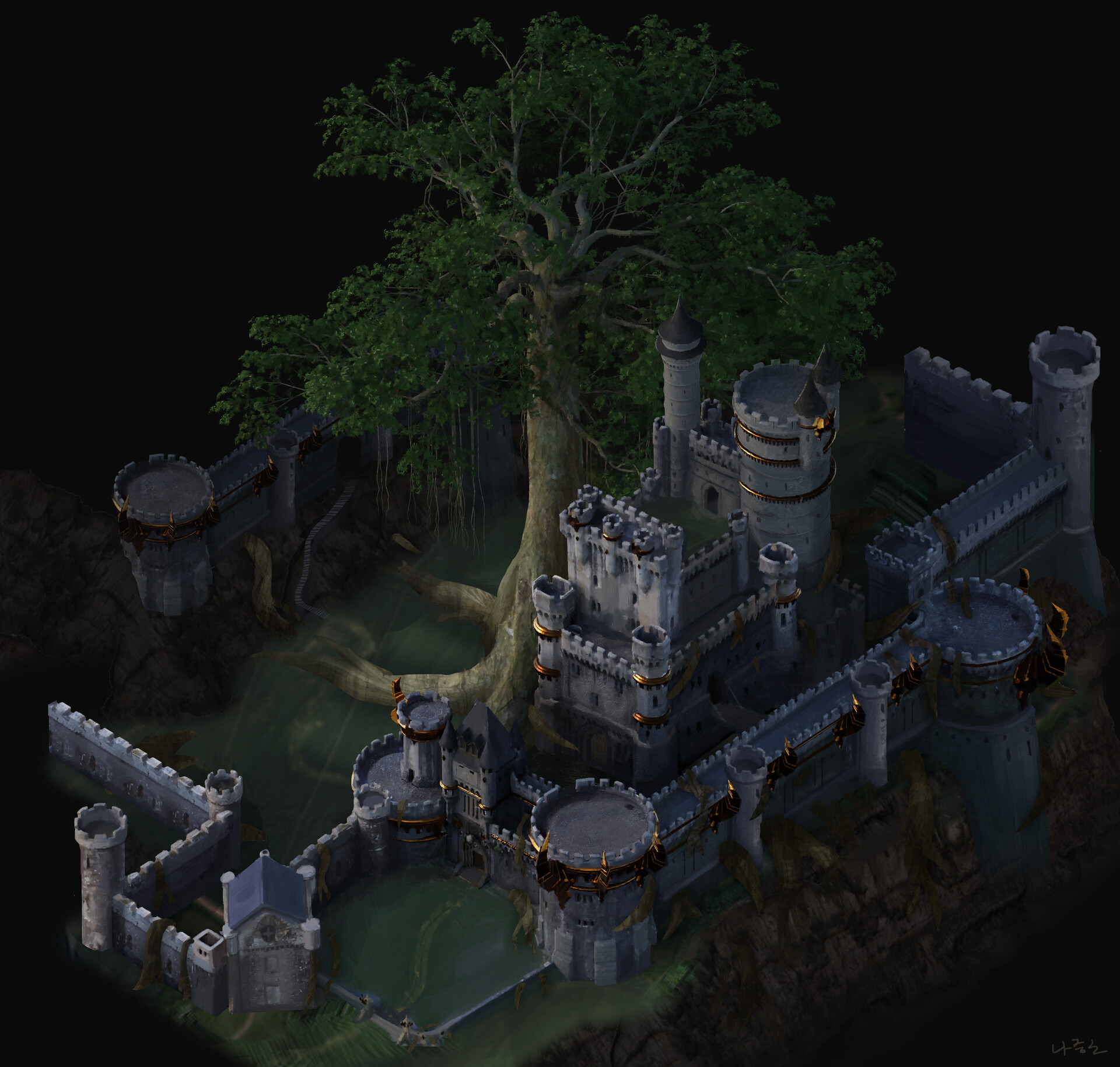 joongho na - Iron Pike Castle, Fallen Fortress