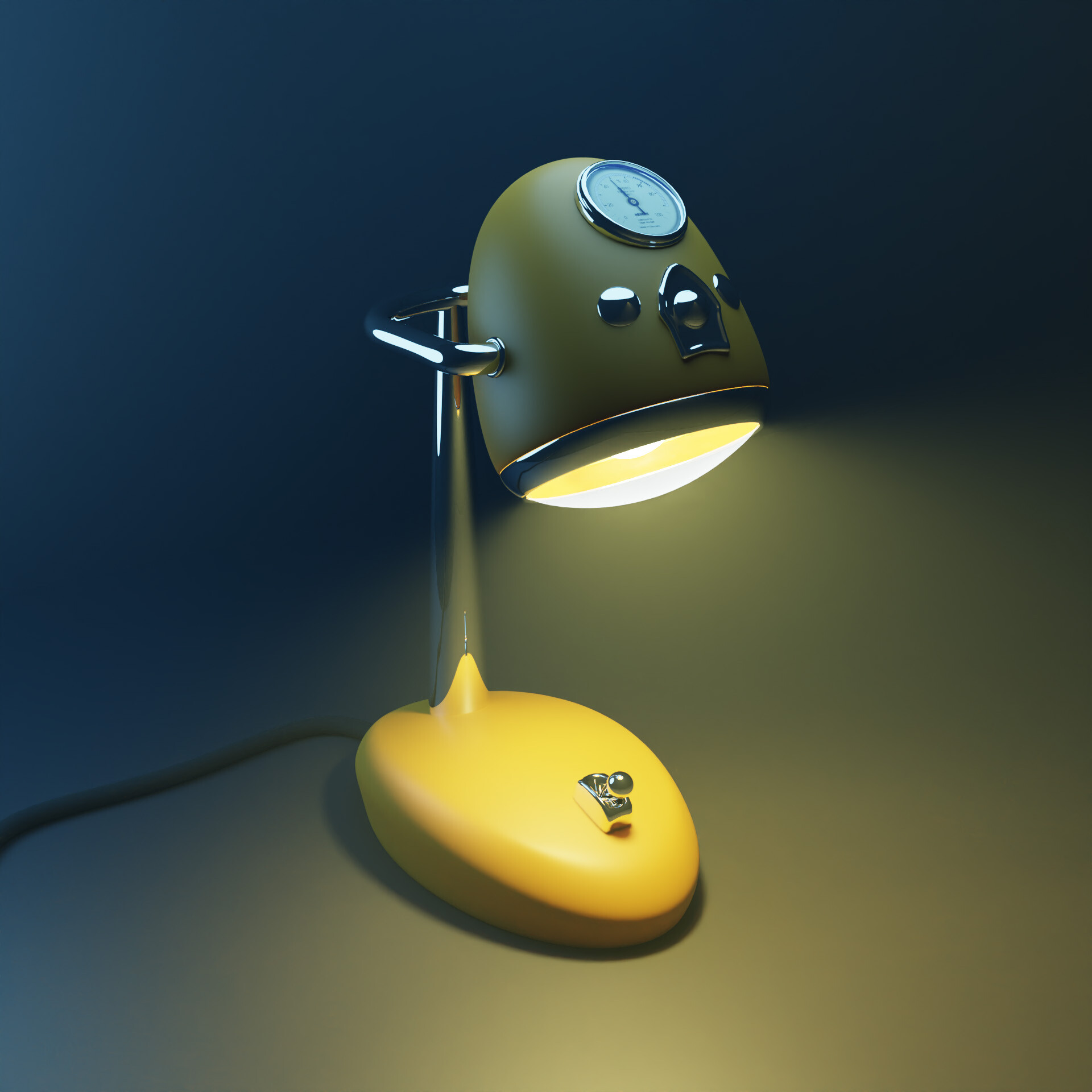 ArtStation - Motorcycle headlight lamp