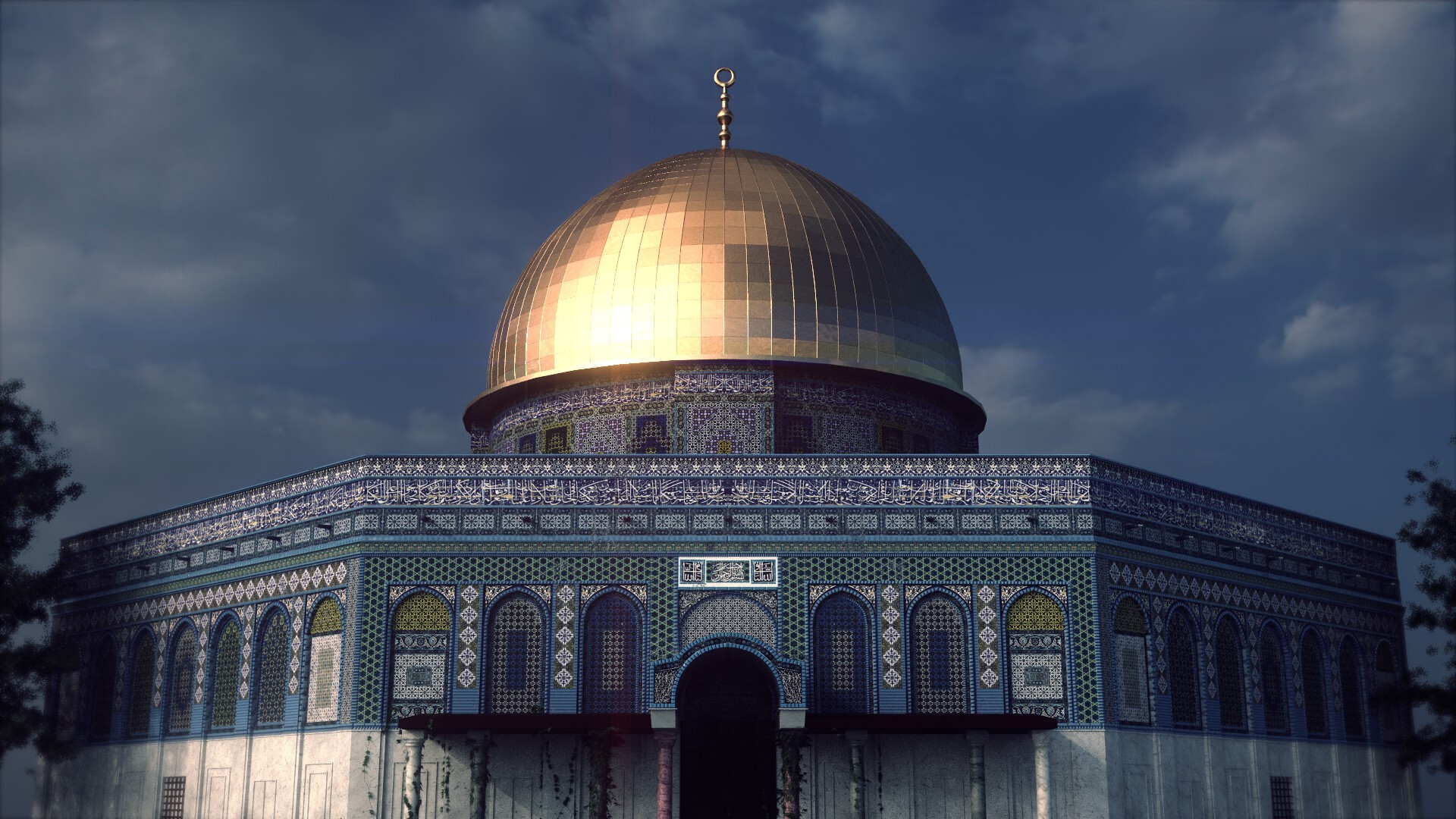 ArtStation - Qubbat al-Sakhra mosque