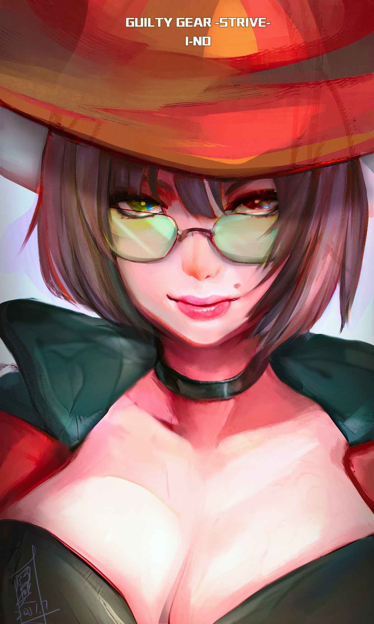 ArtStation - GUILTY GEAR STRIVE I-NO