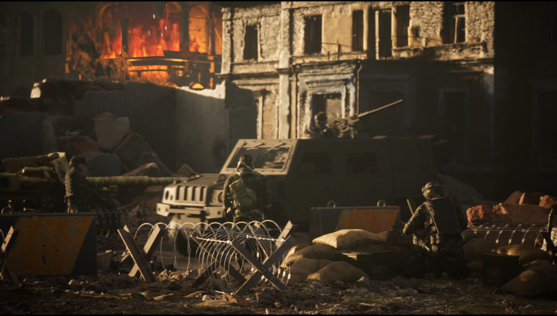 Mohit Panwar - War Game Environment Scene 1