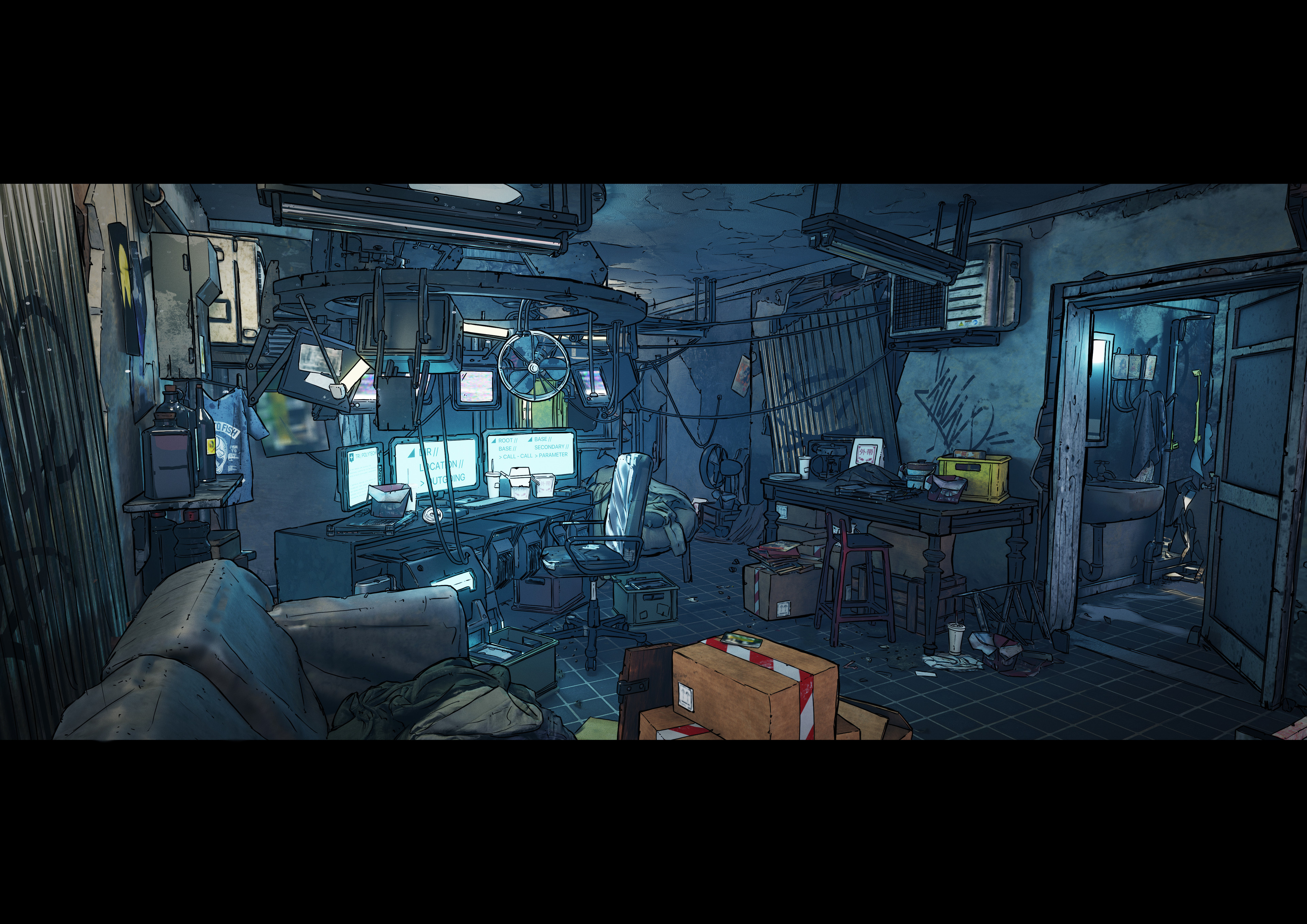 Orbital Works Studios - Tick's Apartment