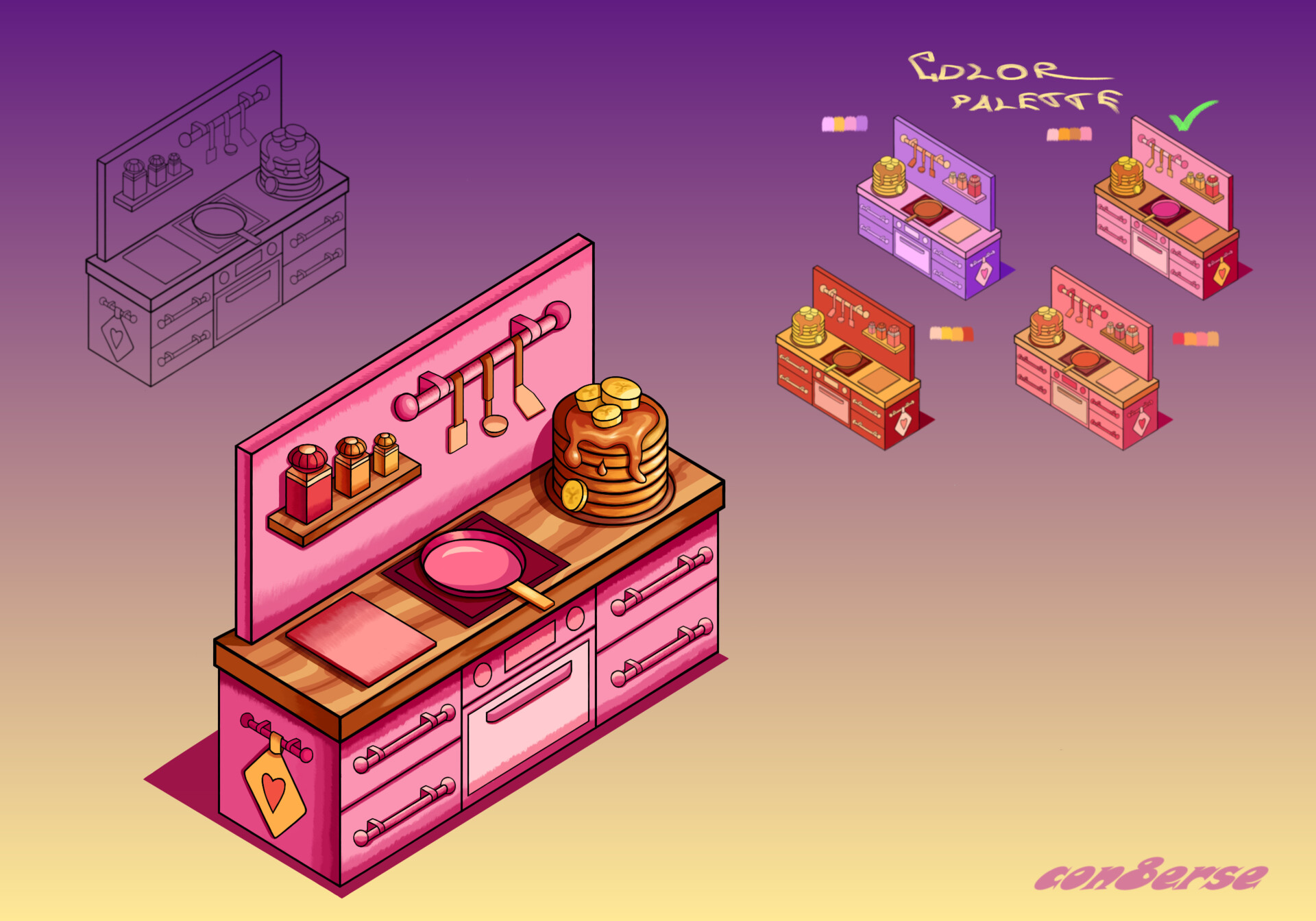 ArtStation - Game kitchen