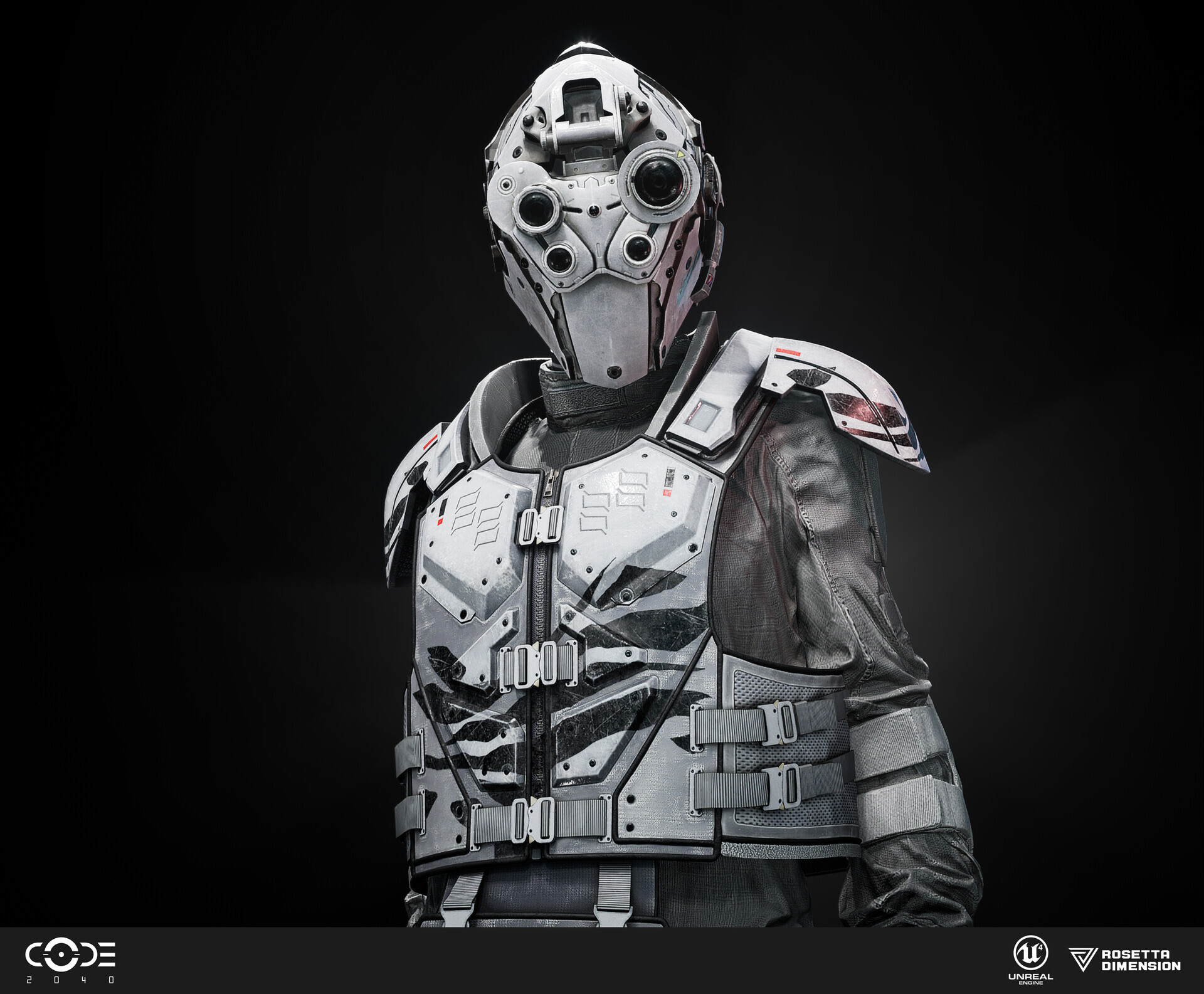 Cyan Chung - CODE2040/白兵套裝