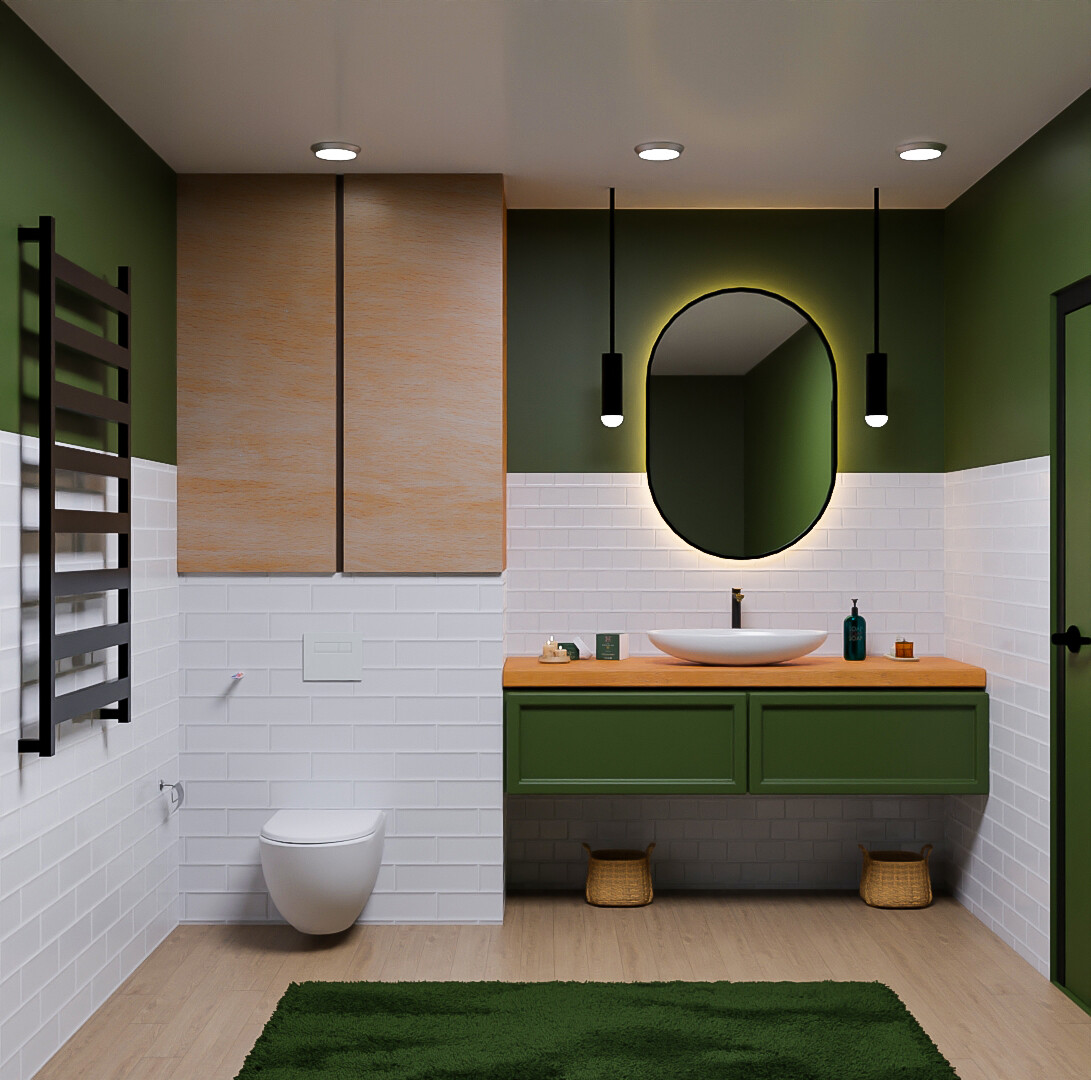 ArtStation - Bathroom Render