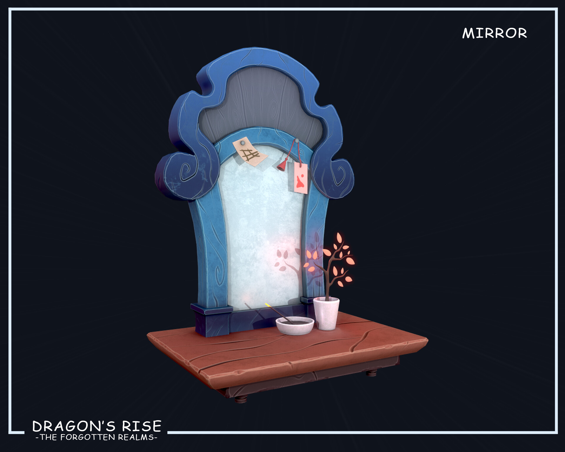 ArtStation - Dragon's Rise: The Forgotten Realms - The Mirror