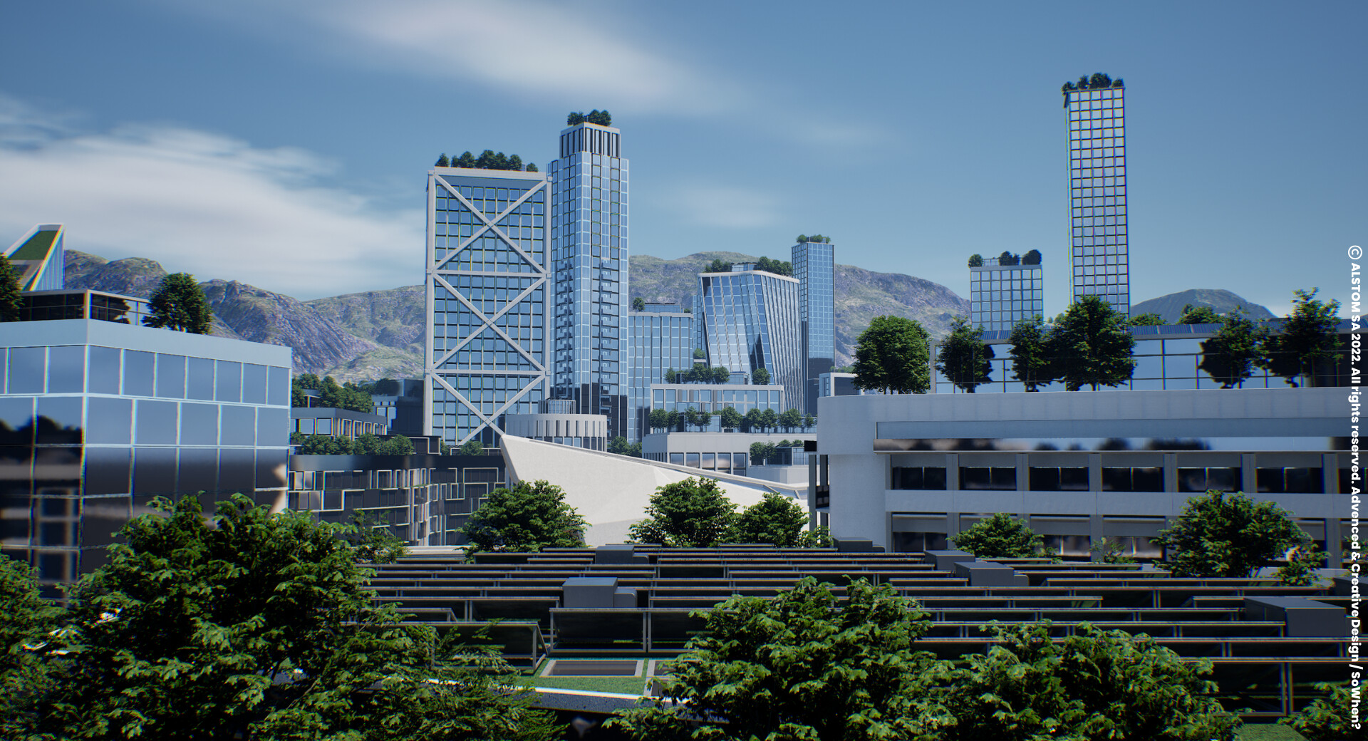 Xavier Albert - Alstom's Virtual City - Unreal Engine 5 work for SoWhen?