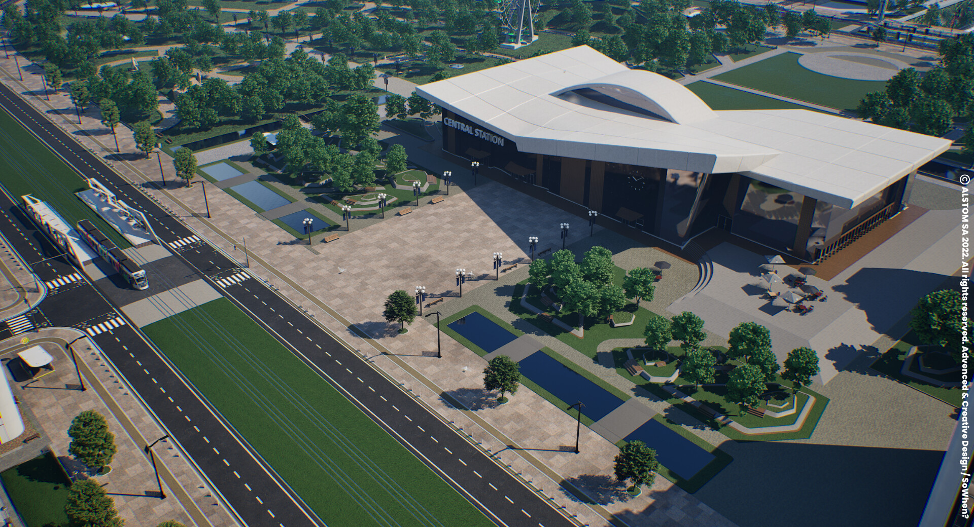 Xavier Albert - Alstom's Virtual City - Unreal Engine 5 work for SoWhen?