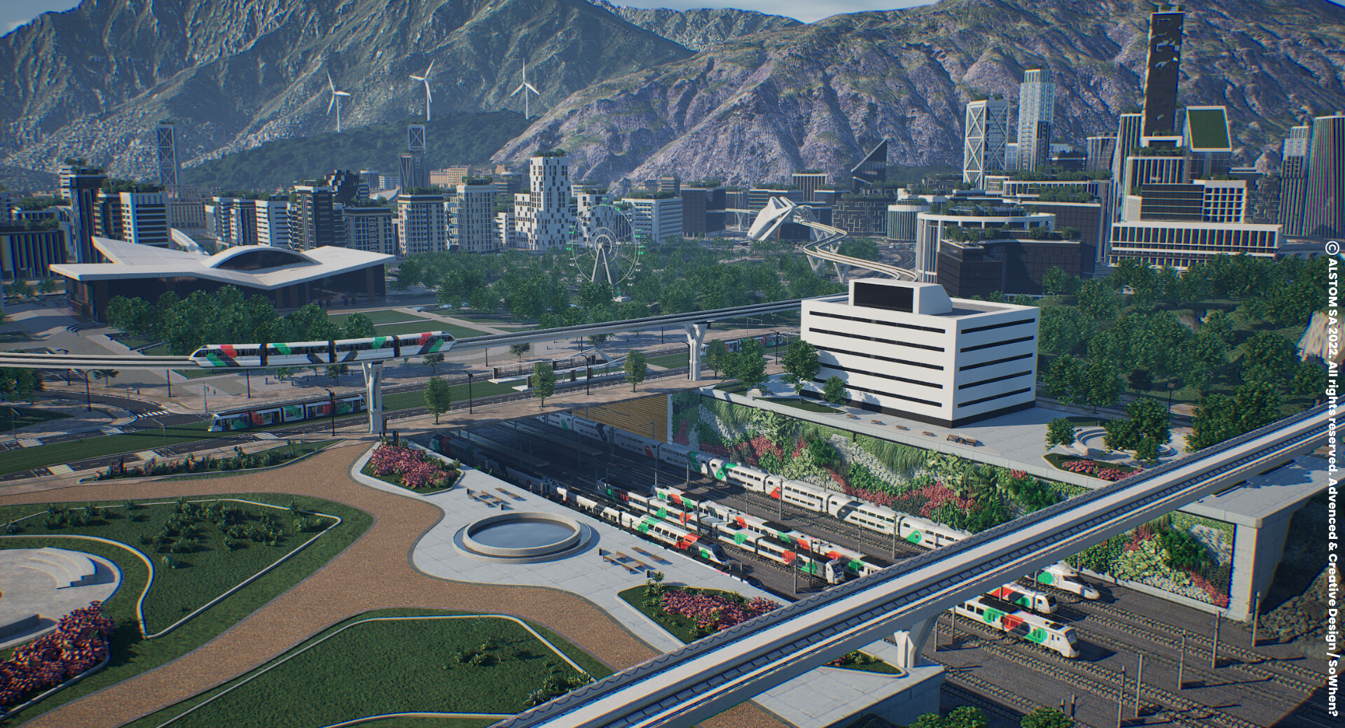 Xavier Albert - Alstom's Virtual City - Unreal Engine 5 work for SoWhen?