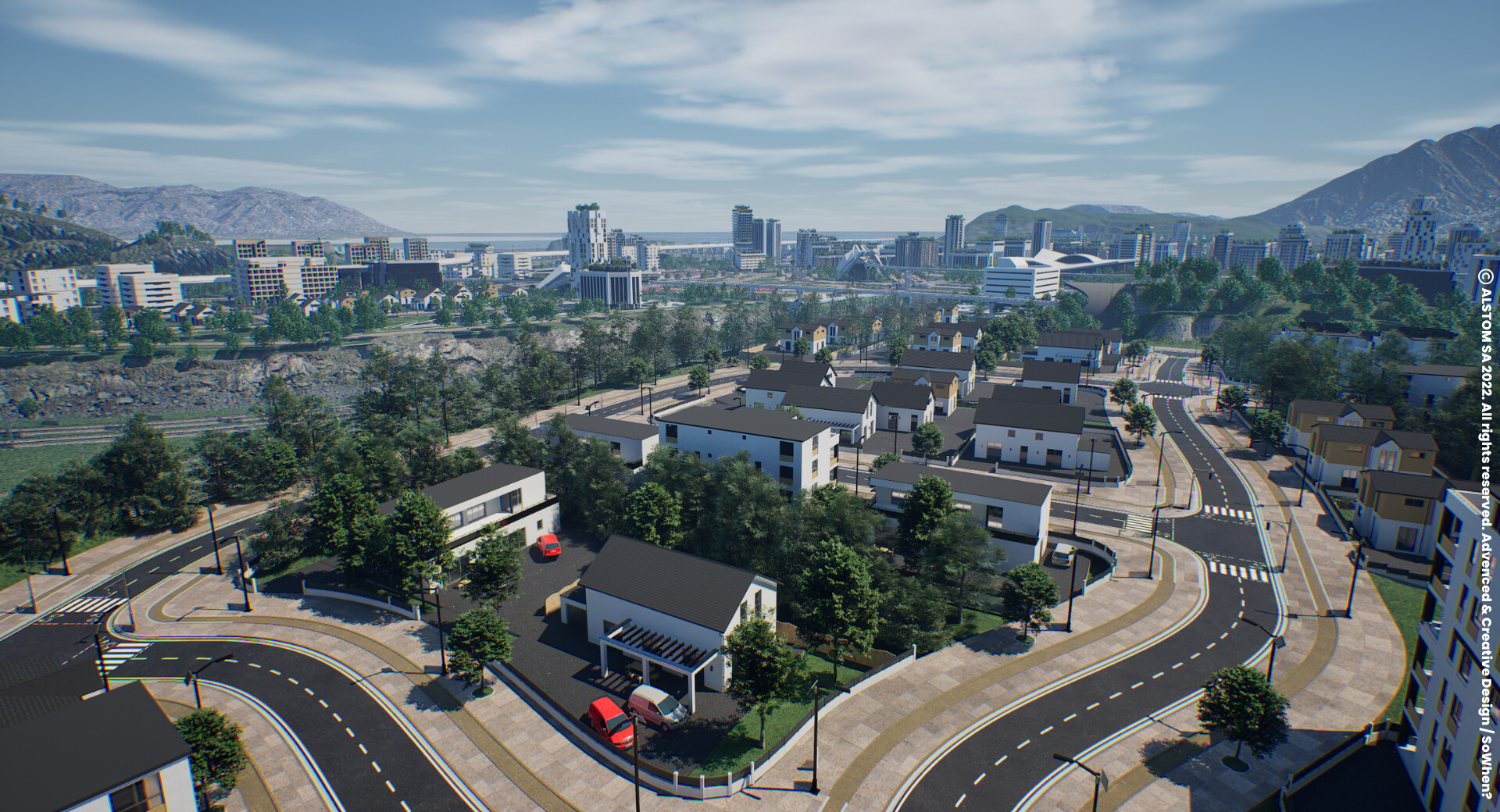 Xavier Albert - Alstom's Virtual City - Unreal Engine 5 work for SoWhen?