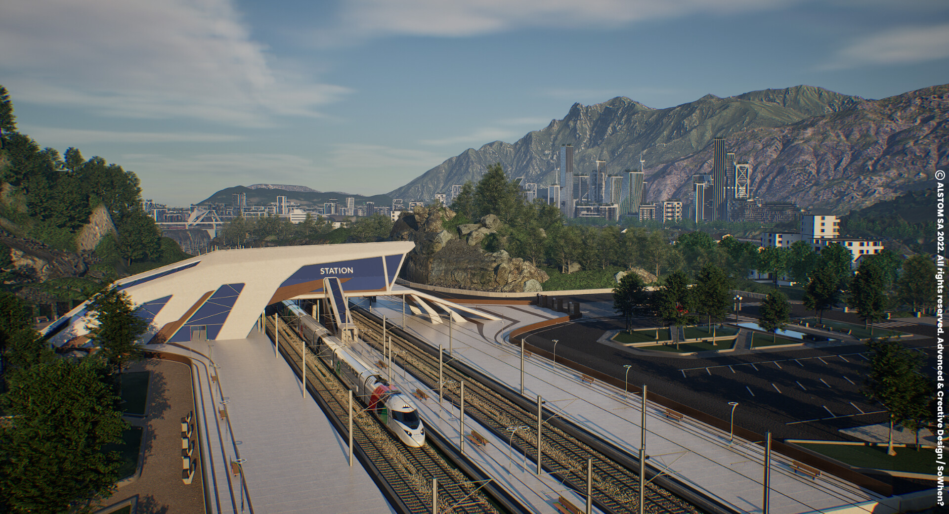 Xavier Albert - Alstom's Virtual City - Unreal Engine 5 work for SoWhen?