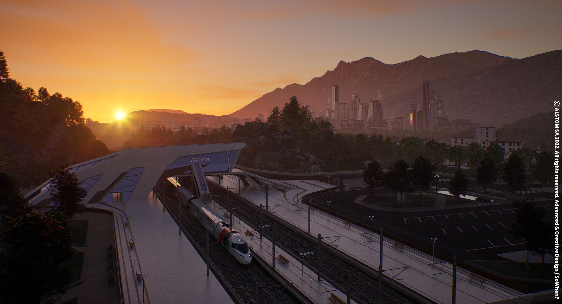 Xavier Albert - Alstom's Virtual City - Unreal Engine 5 work for SoWhen?