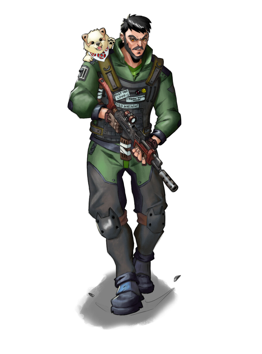 ArtStation - Rust fun art