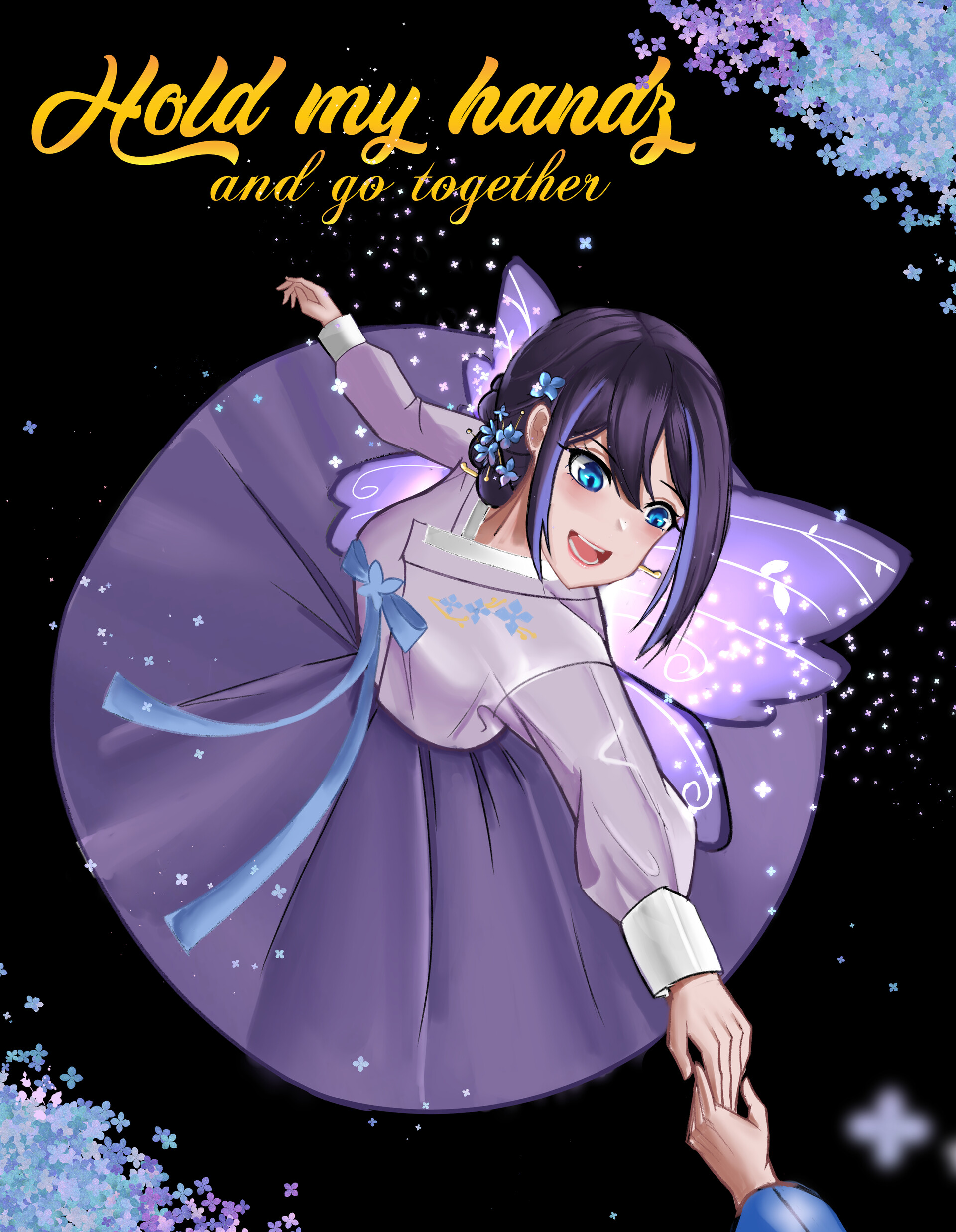 ArtStation - Hanabi Lafy - Happy new year 2023 Fan art