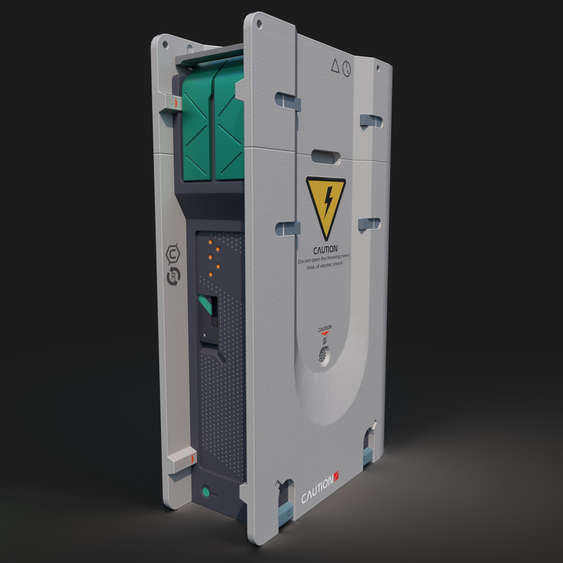 ArtStation - Sci-fi Generator Hard Surface props