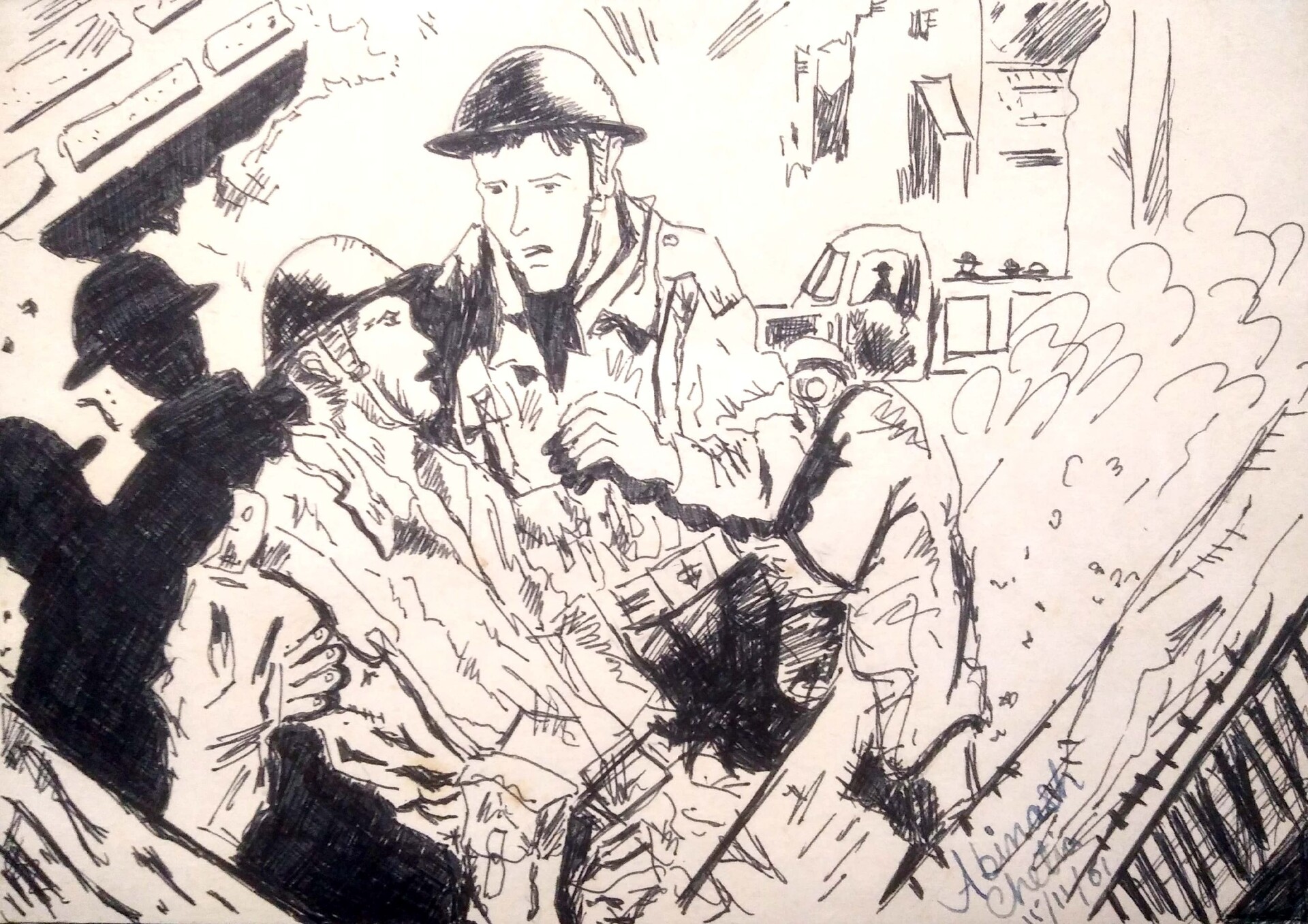 ArtStation - Sketch Work_Comic Strip 02.