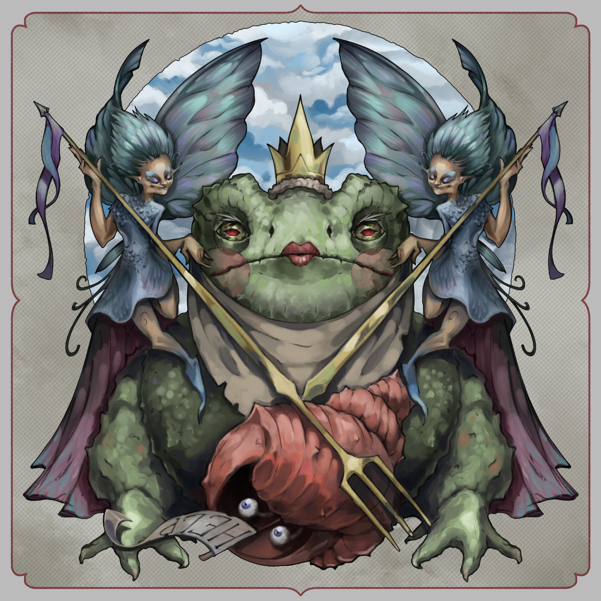 ArtStation - Fable - Frog & Fairy