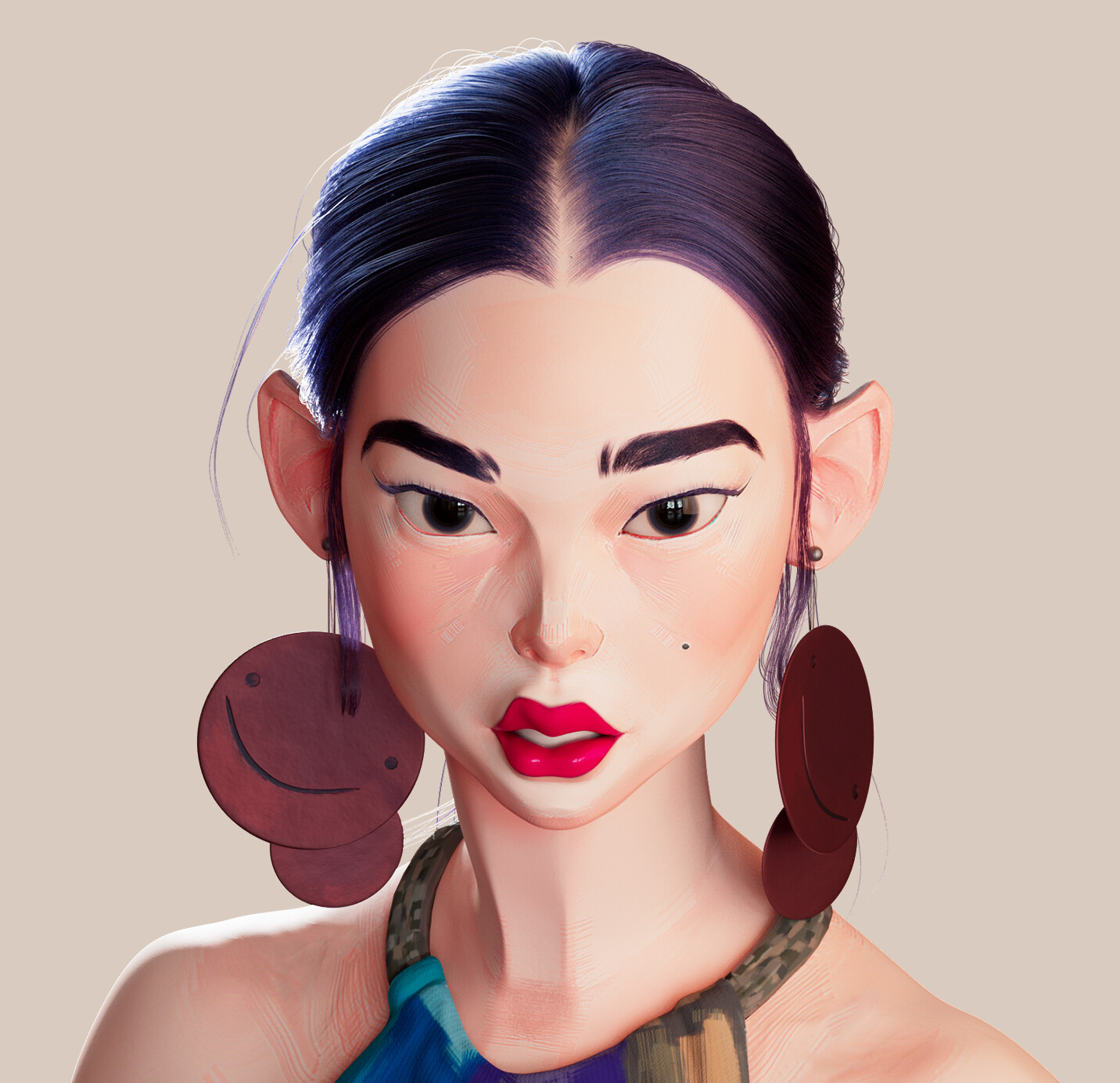 ArtStation - Cartoon Girl