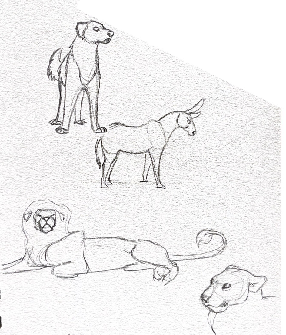 ArtStation - Animal Sketches #05