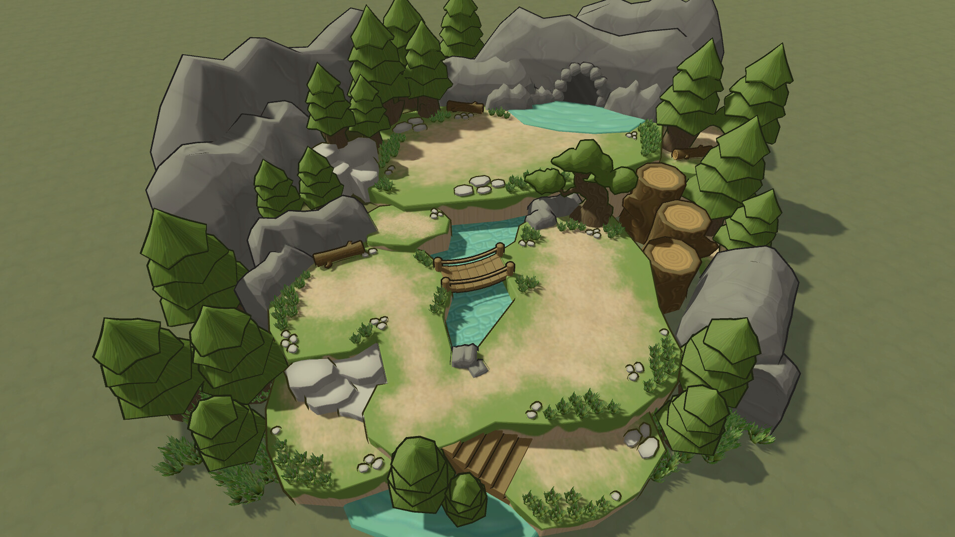 ArtStation - Forest MOBA