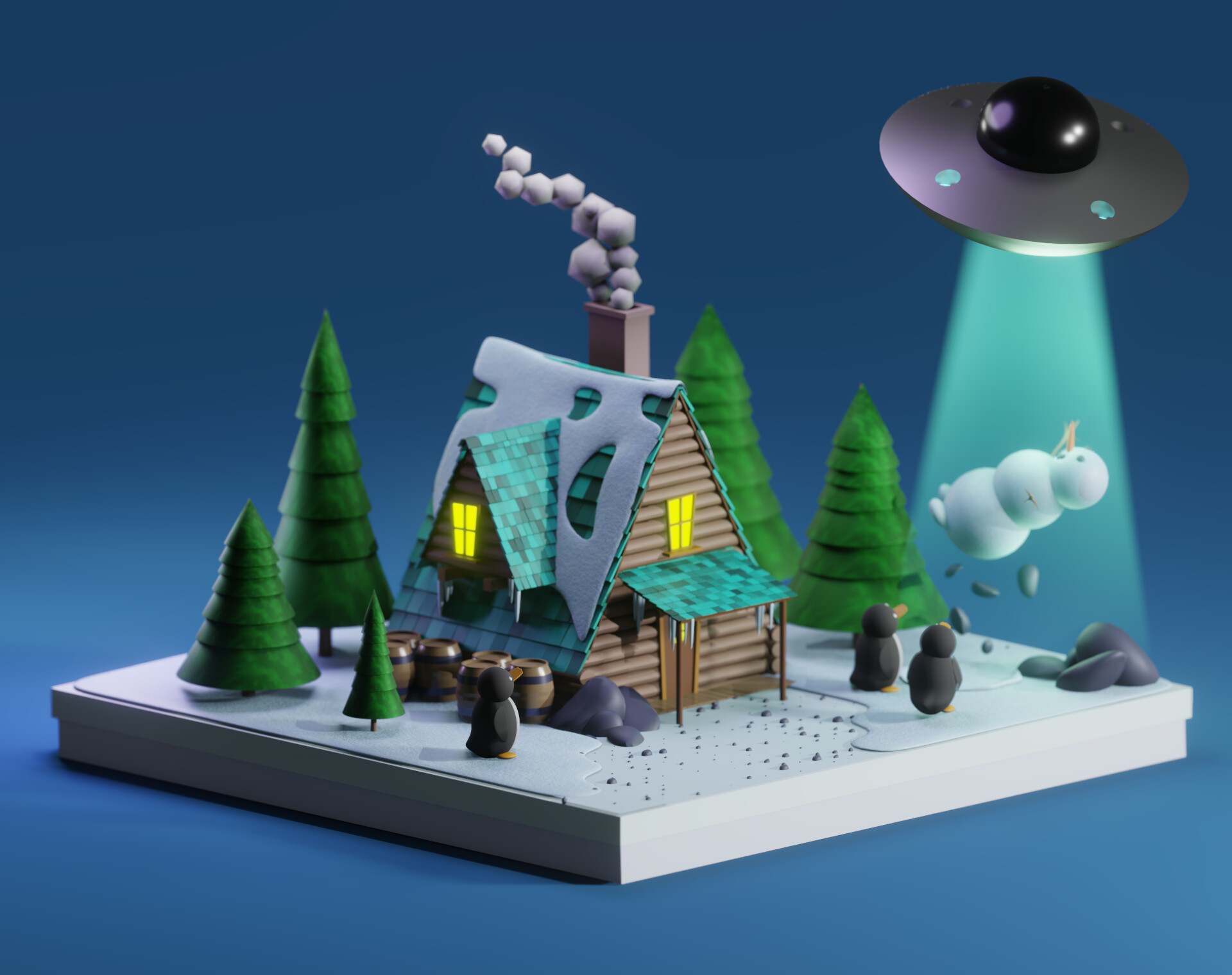 ArtStation - Alien invaders