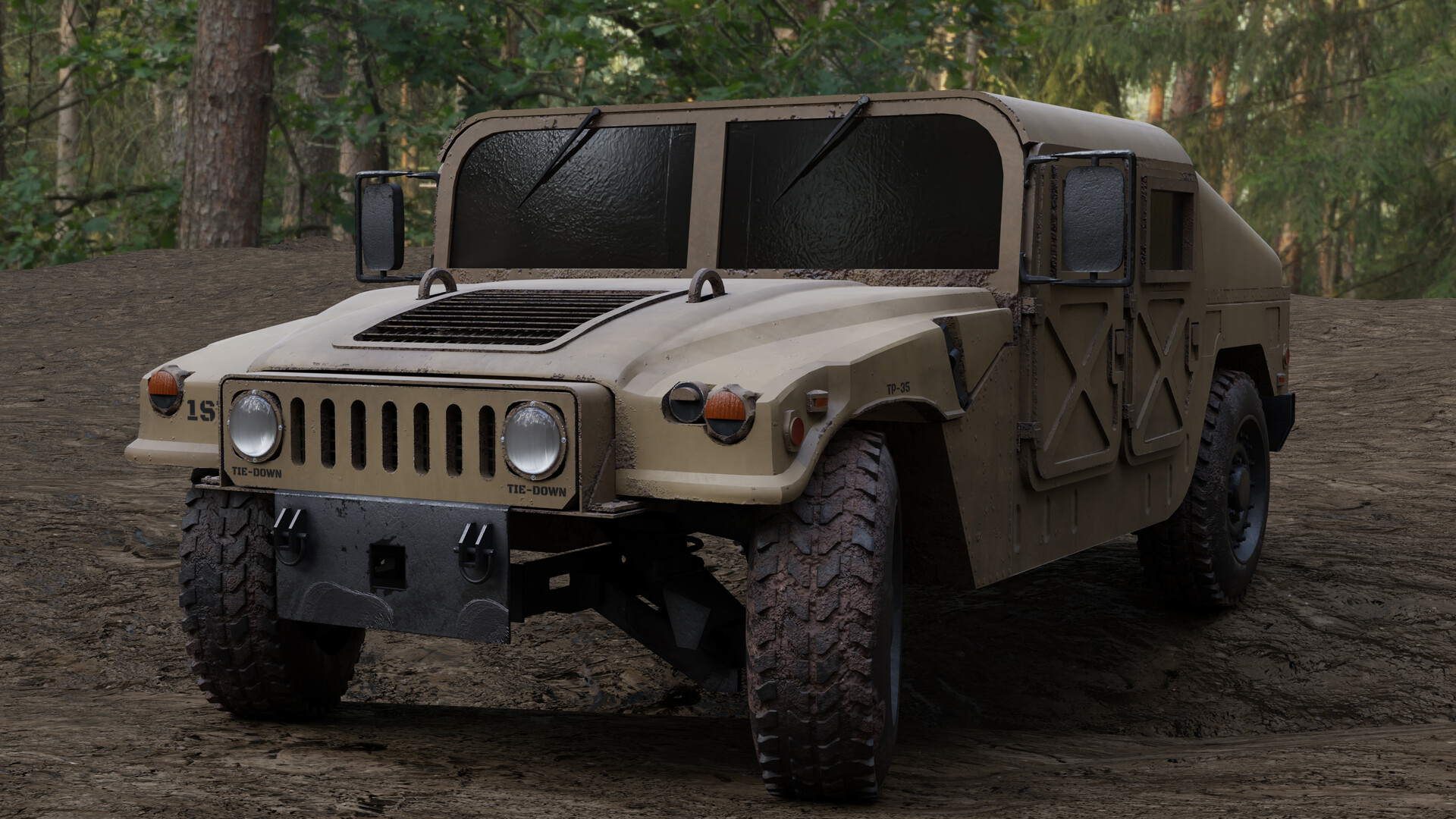 ArtStation - Humvee