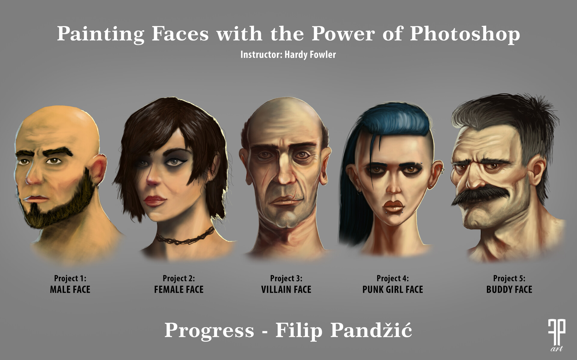 ArtStation - Face Studies