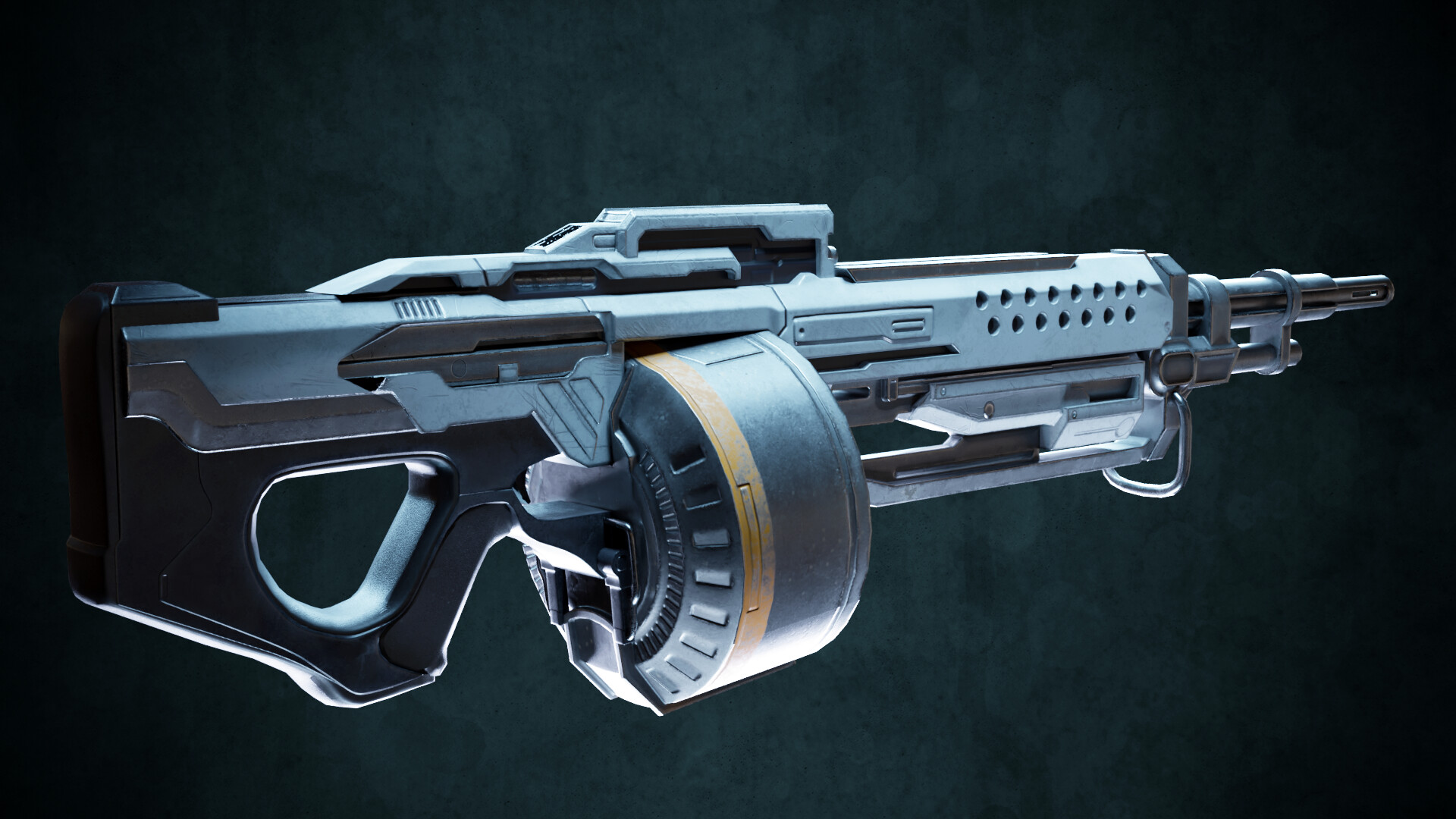 Halo 4 Saw Machine Gun