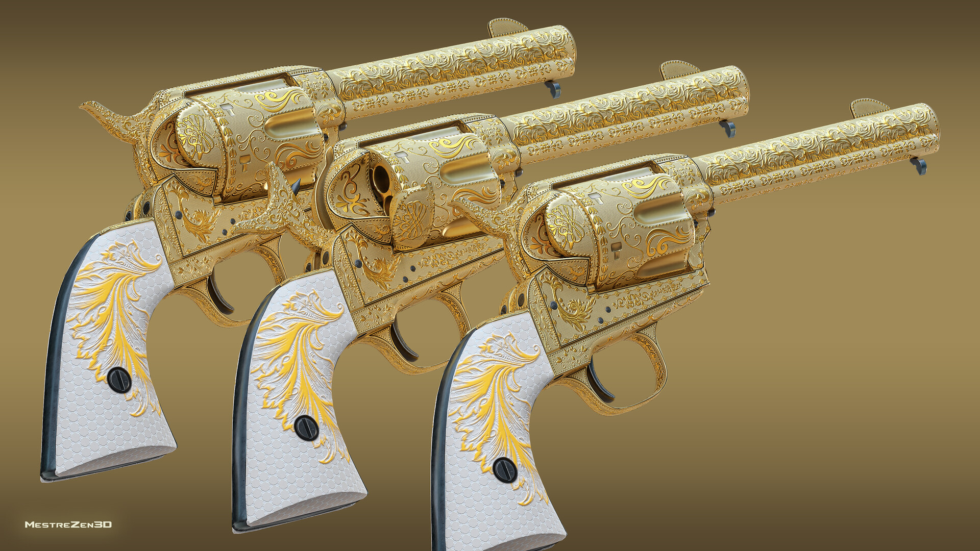 ArtStation - Gold Peacemaker