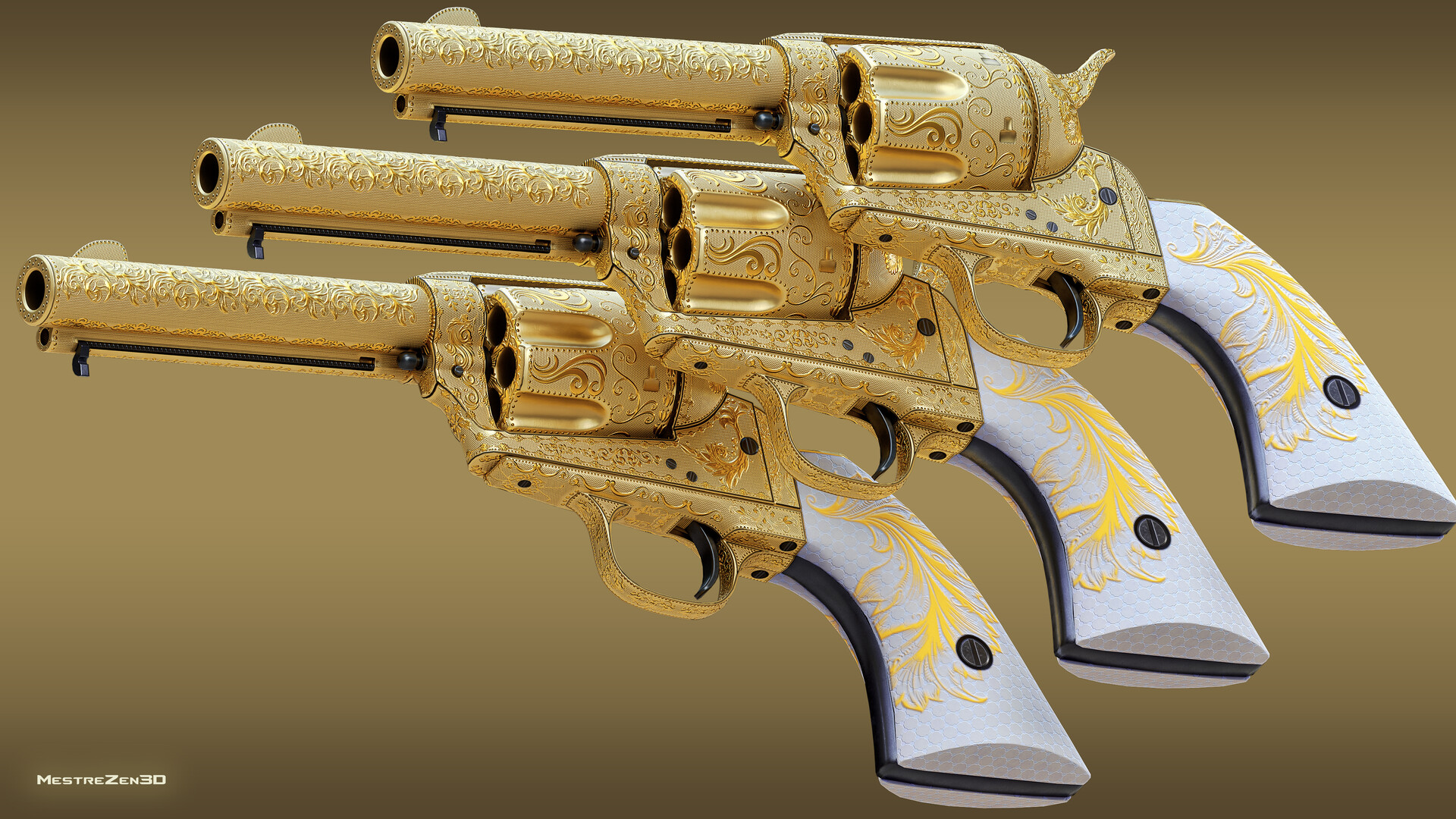 [Arlen] - Gold Peacemaker